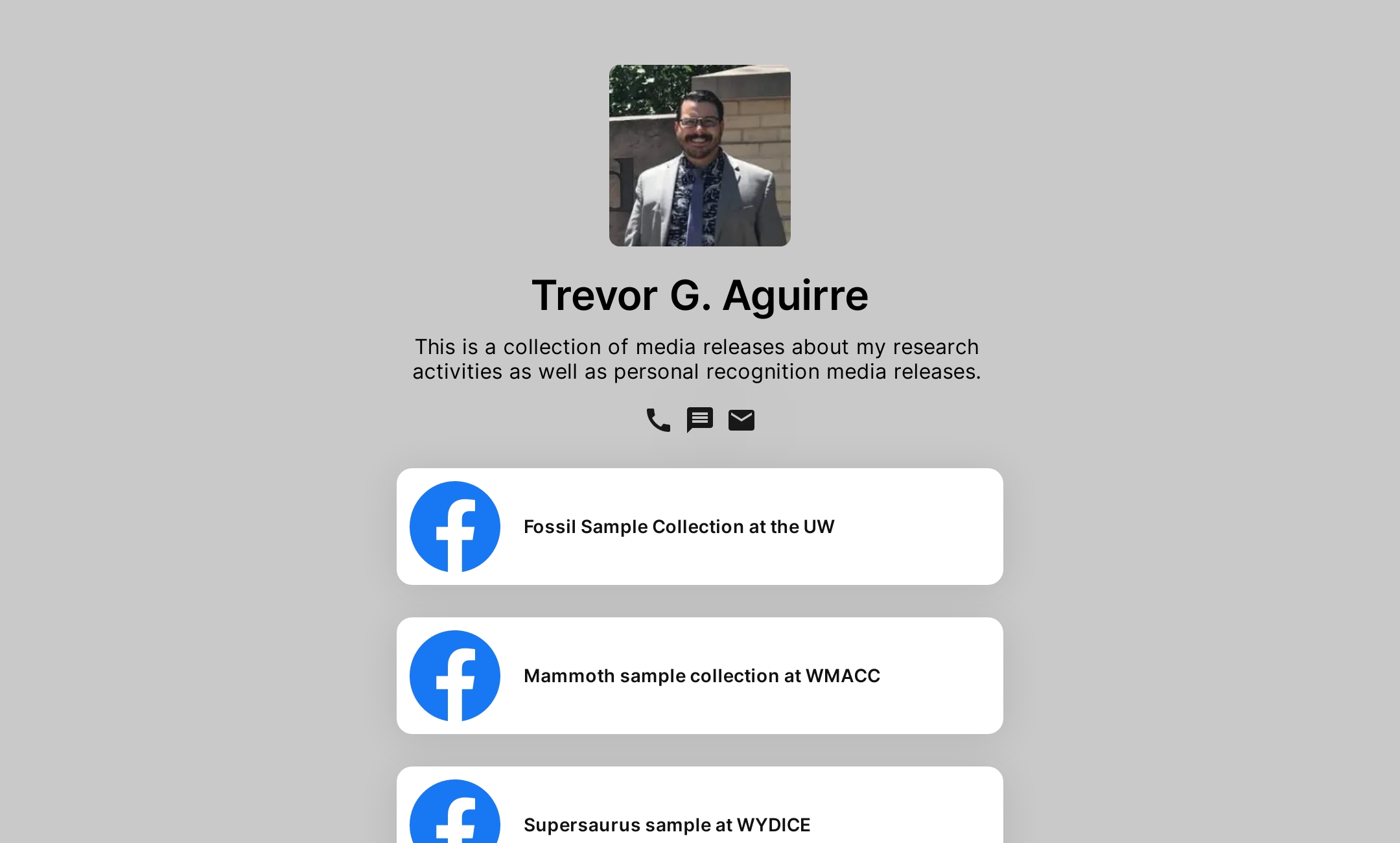 Trevor G. Aguirre's Flowpage
