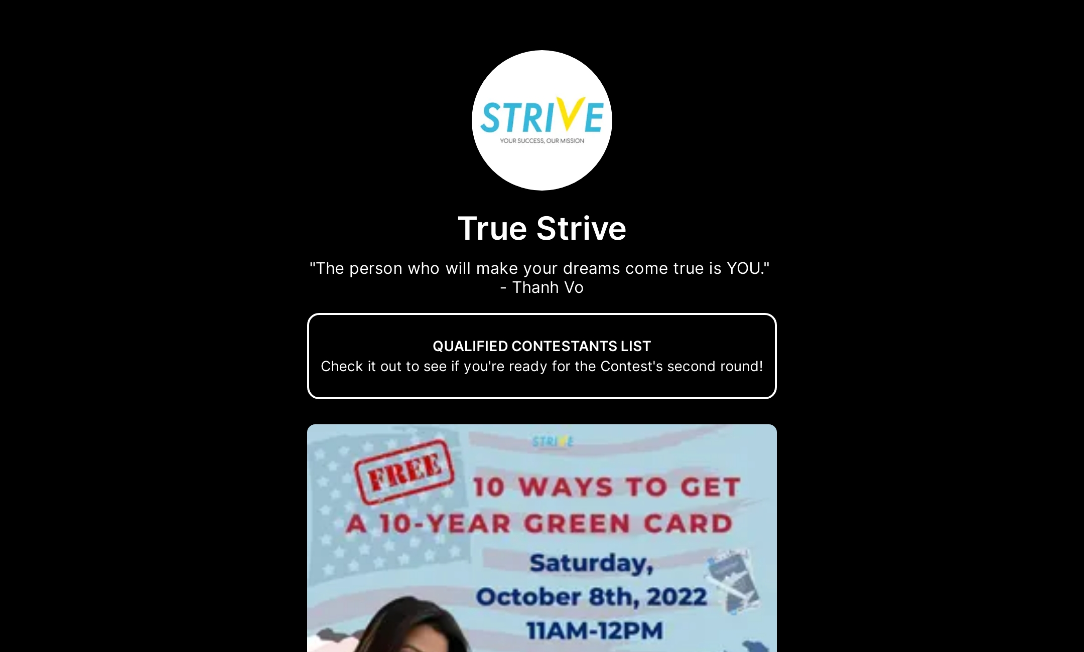 True Strive's Flowpage