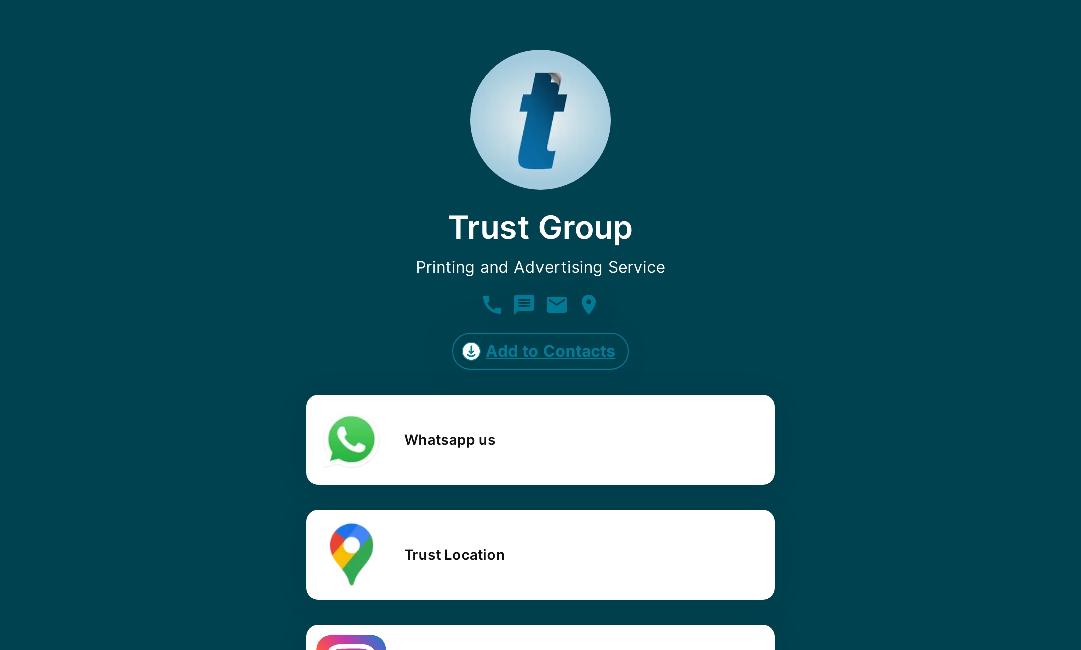 Trust Group's Flowpage