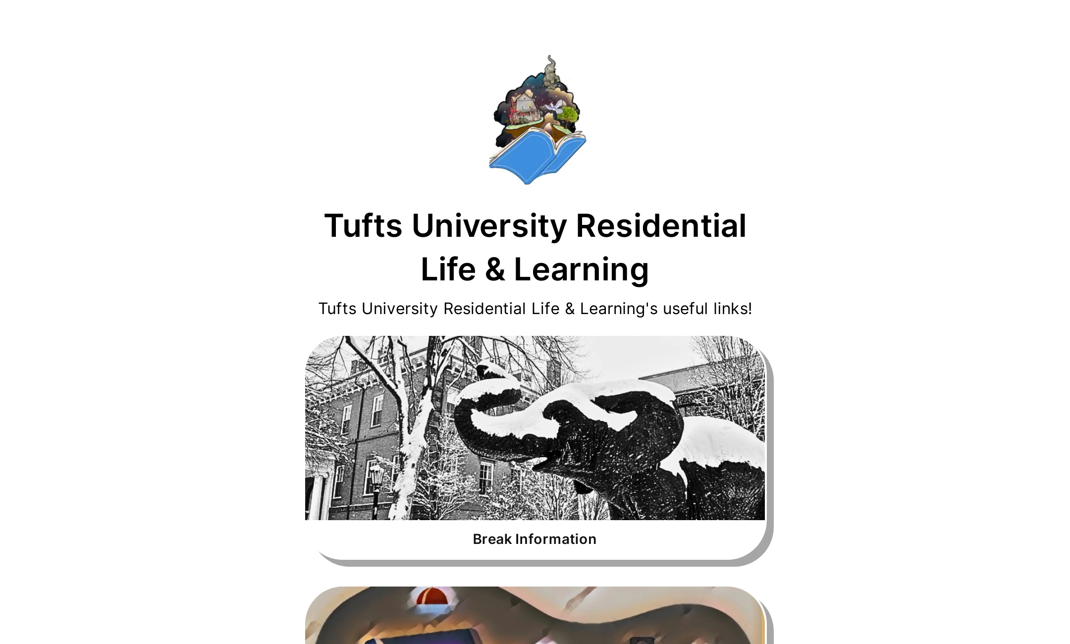 Tufts University Residential Life & Learning's Flowpage