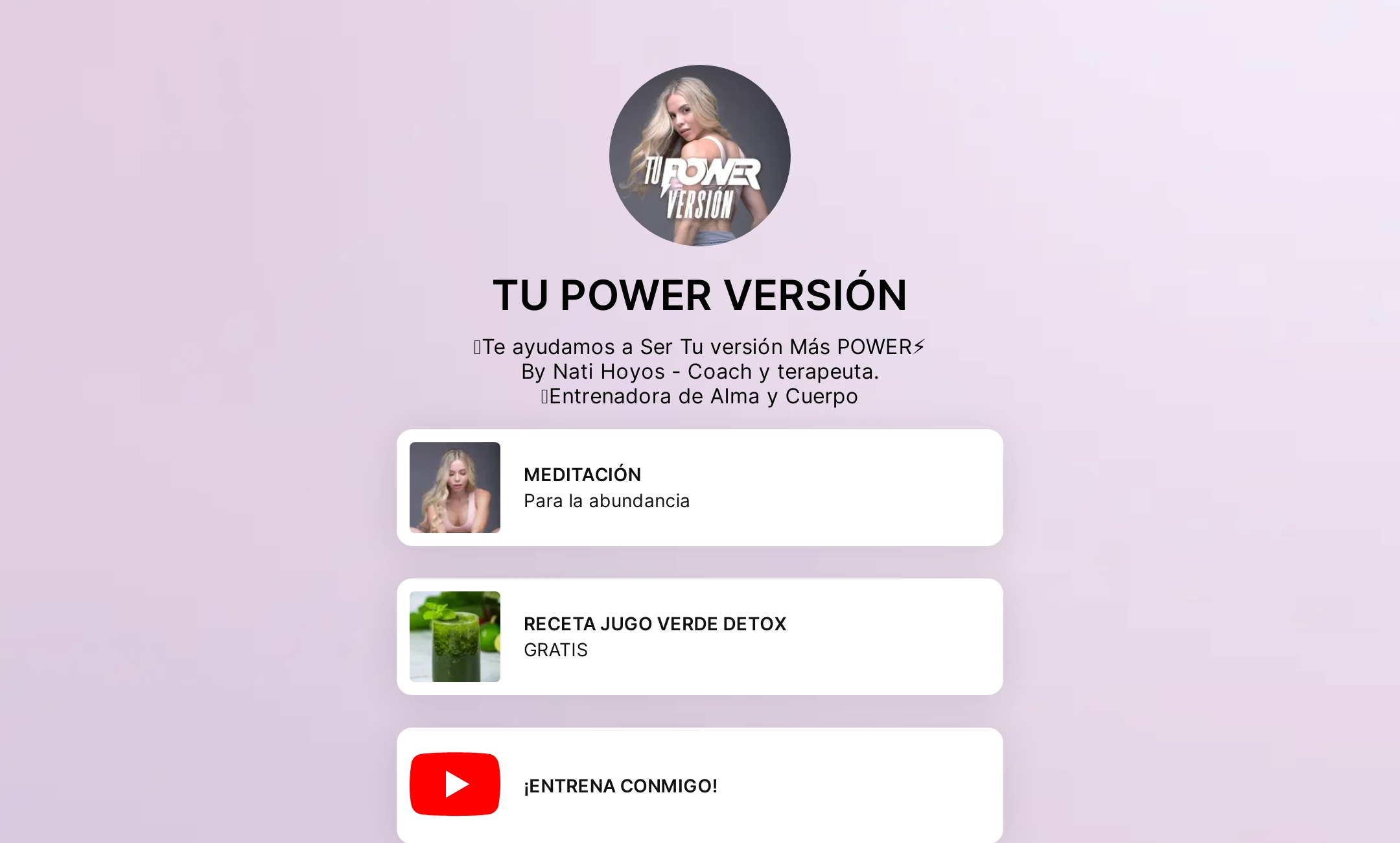TU POWER VERSIÓN's Flowpage