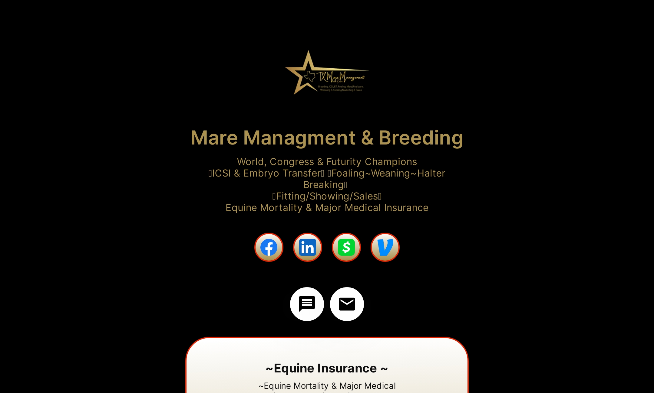 Tx Mare Management 's Flowpage