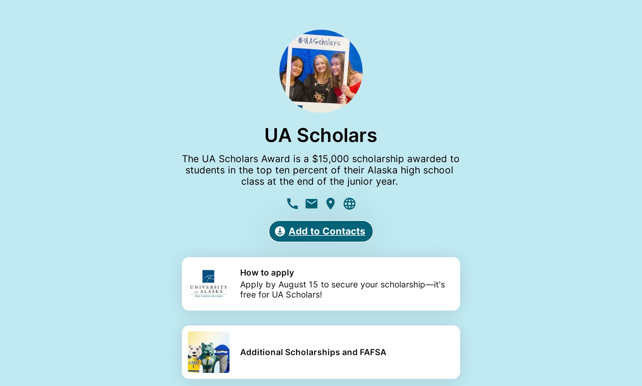 UA Scholars' Flowpage