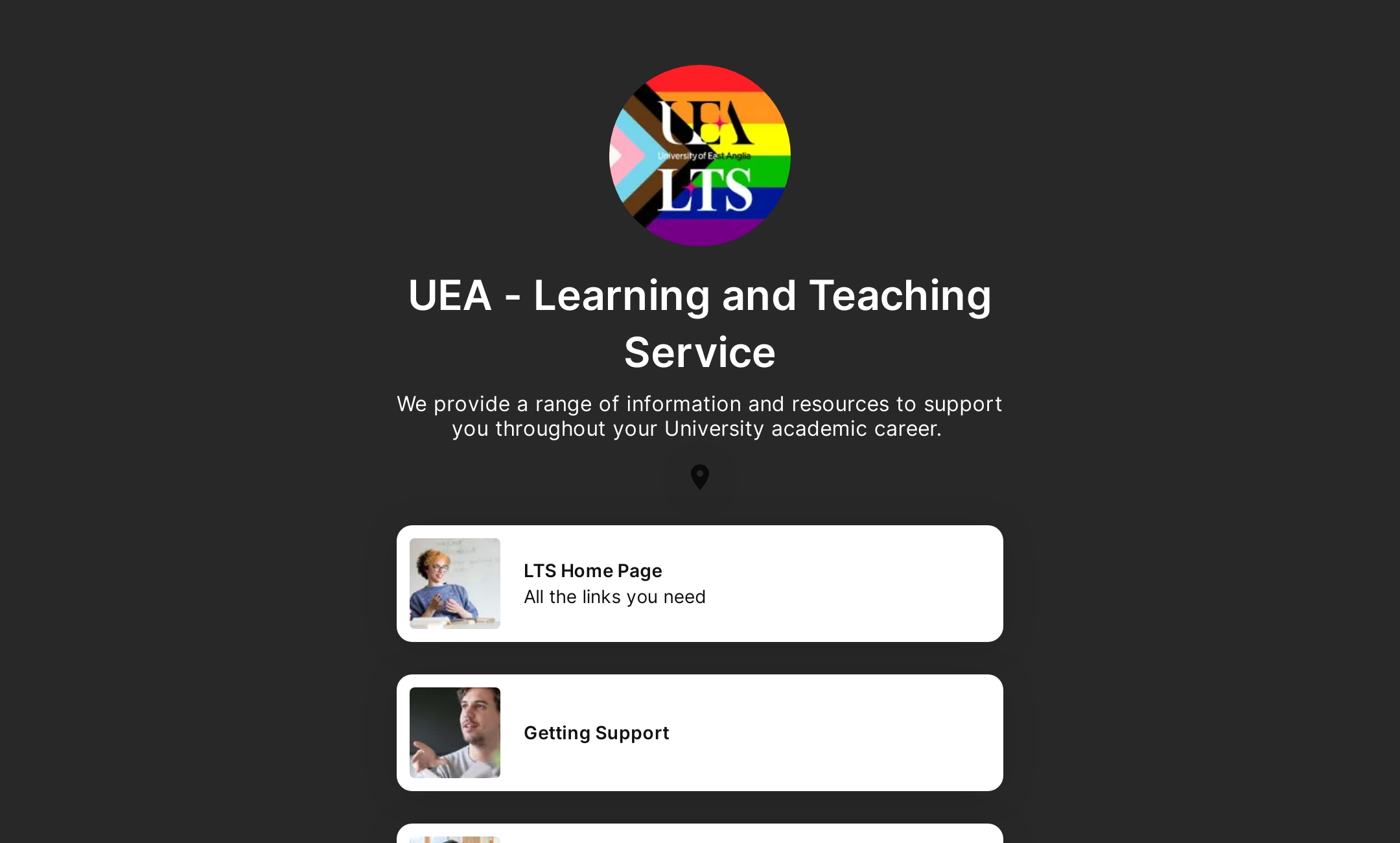 UEA - Learning and Teaching Service's Flowpage