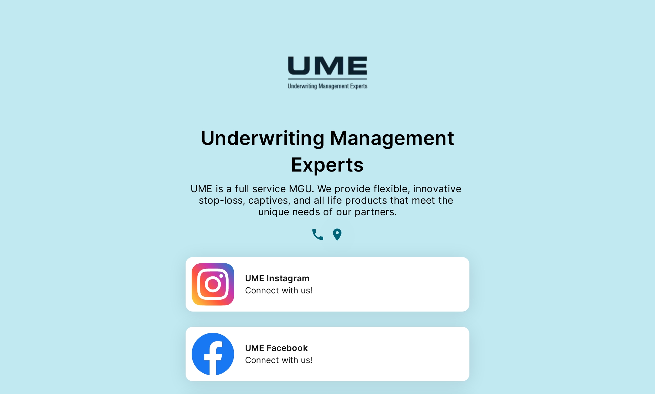 Underwriting Management Experts' Flowpage