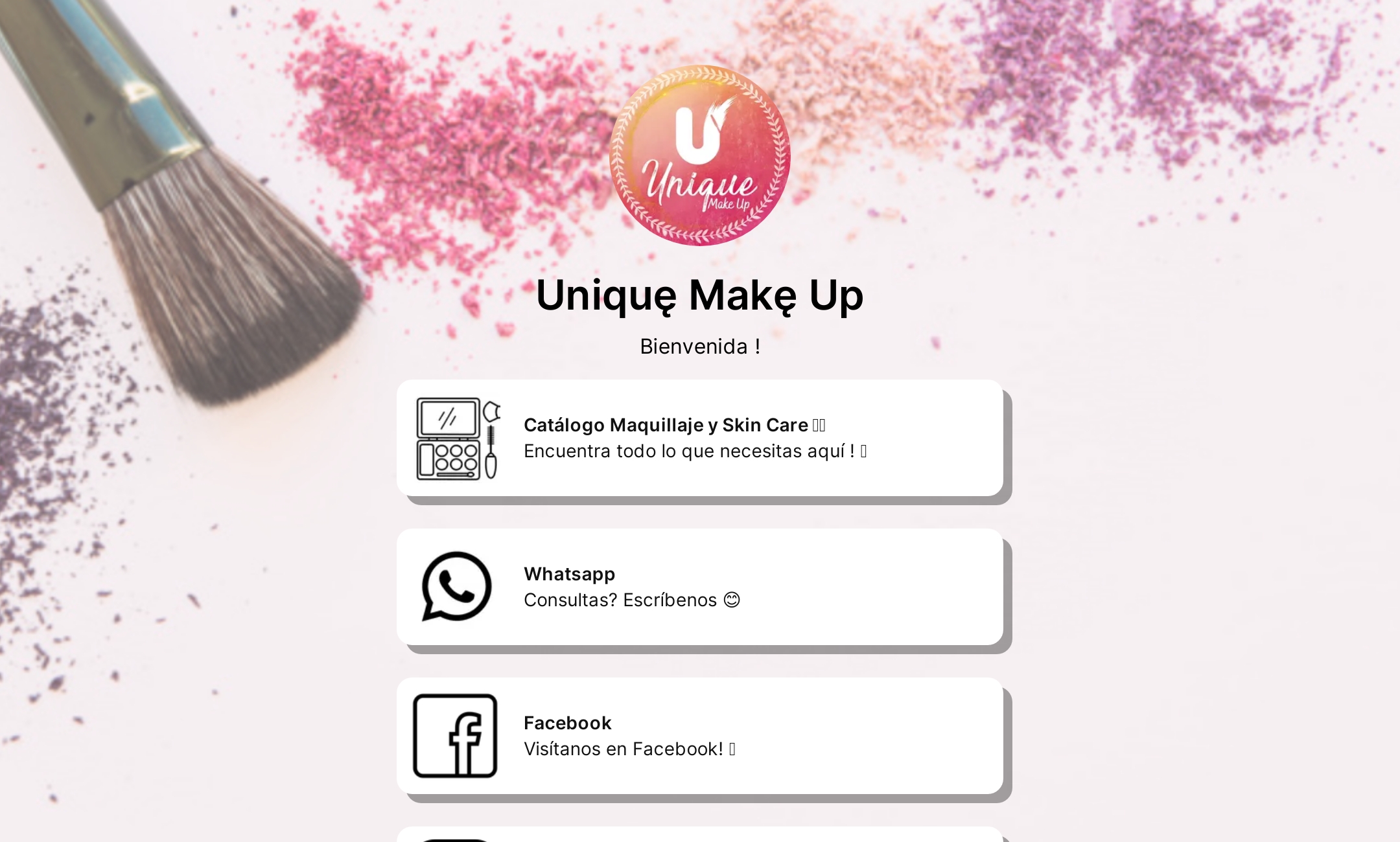 Uniquę Makę Up's Flowpage