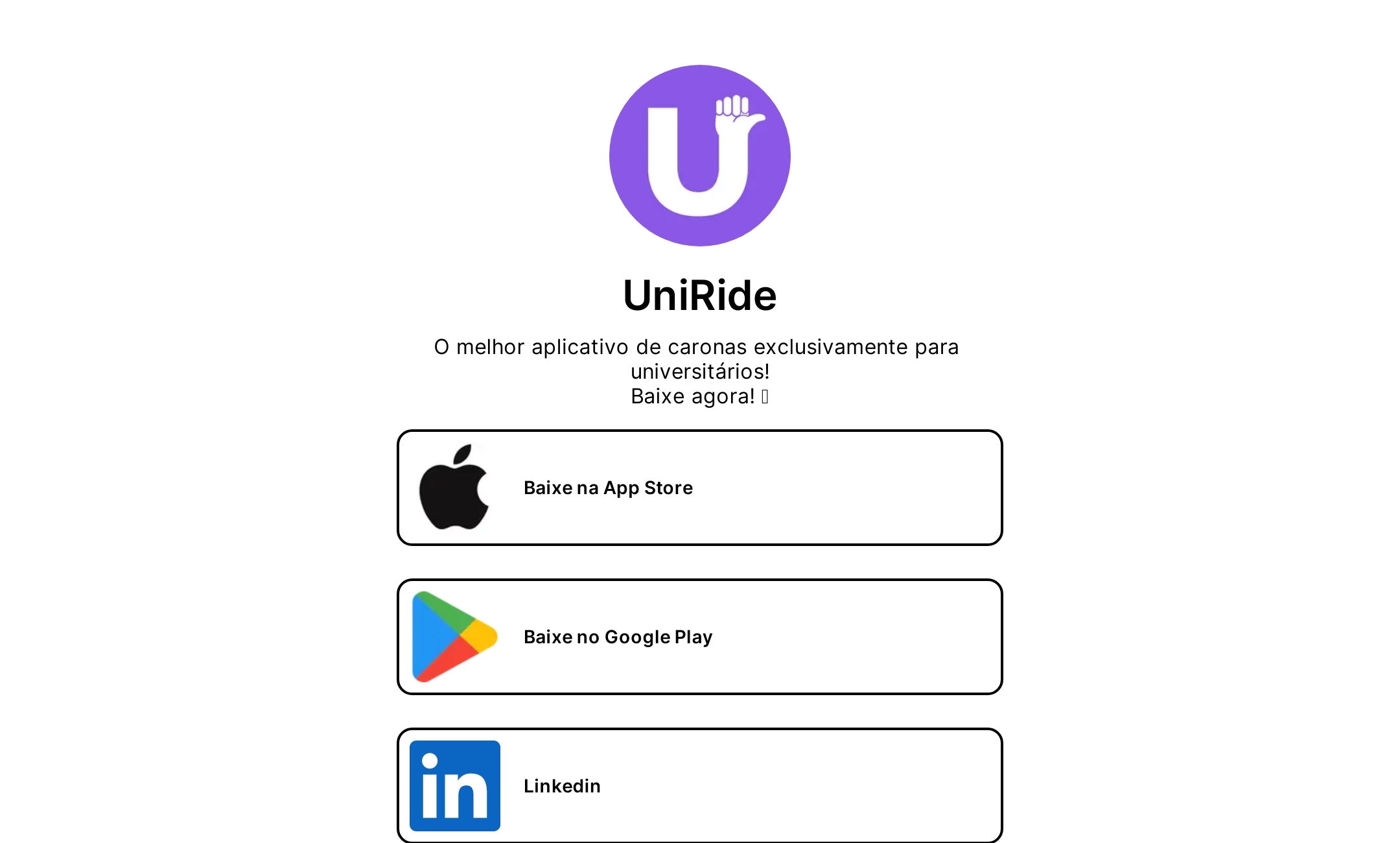UniRide's Flowpage