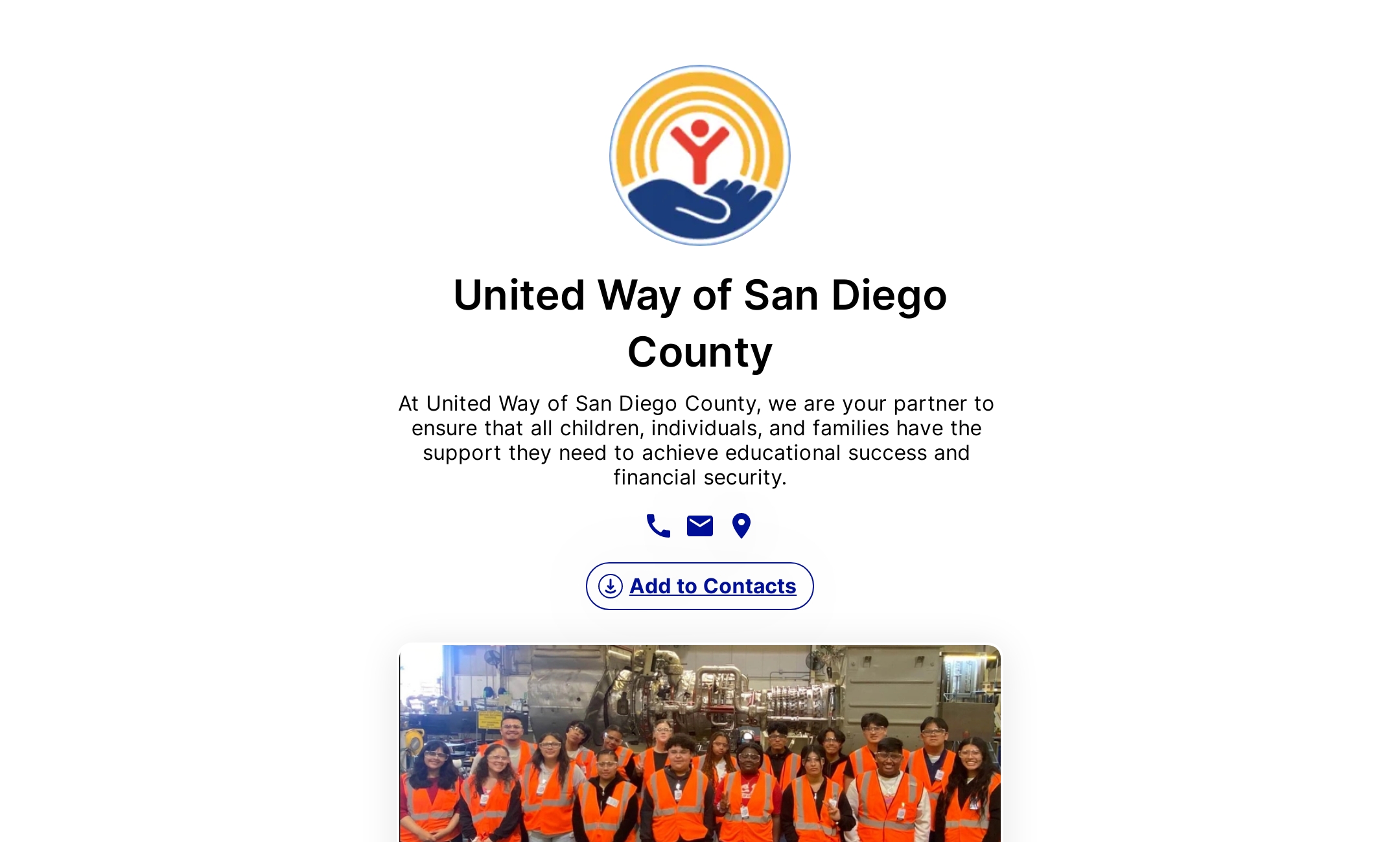 United Way of San Diego County's Flowpage