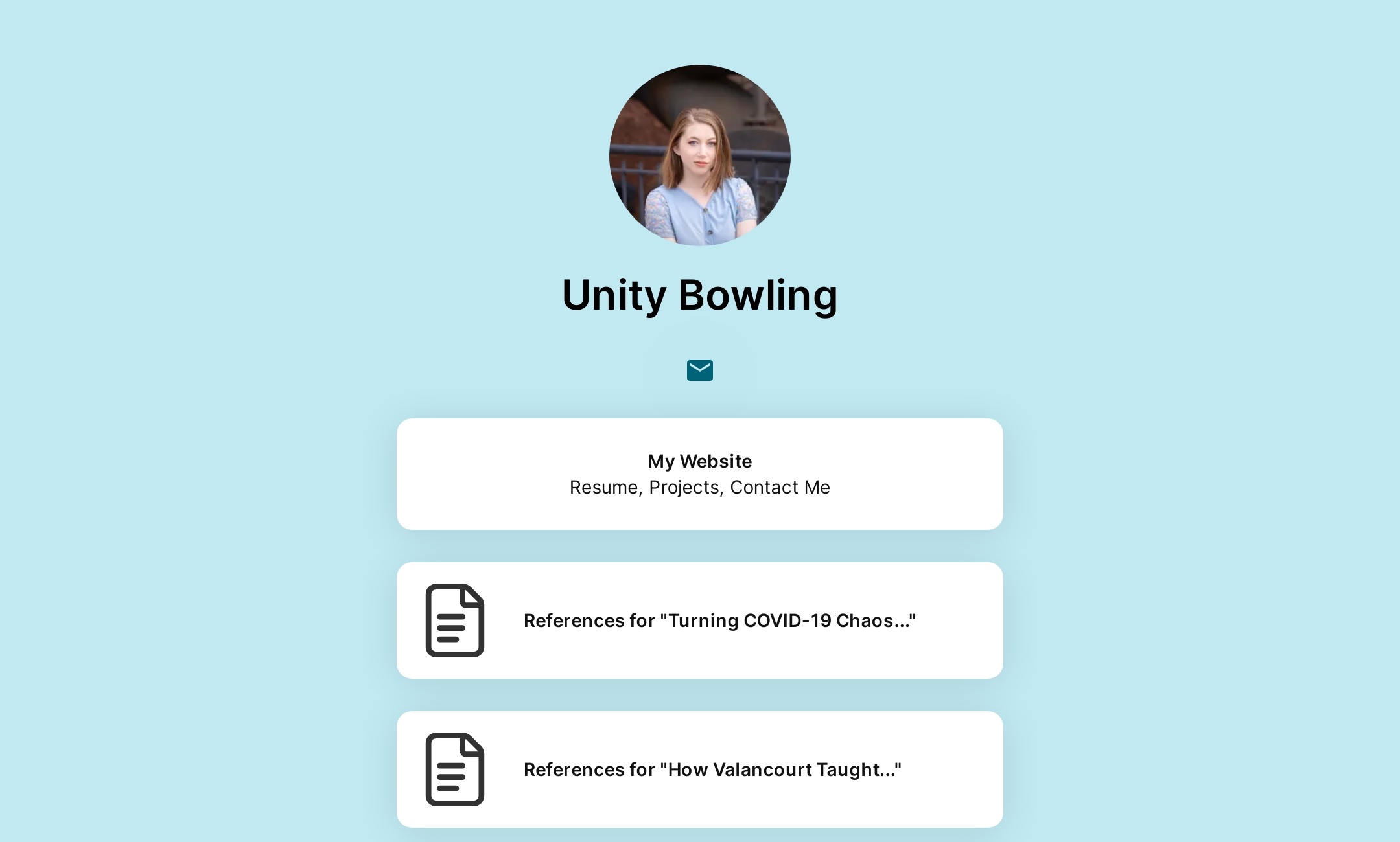 Unity Bowling's Flowpage
