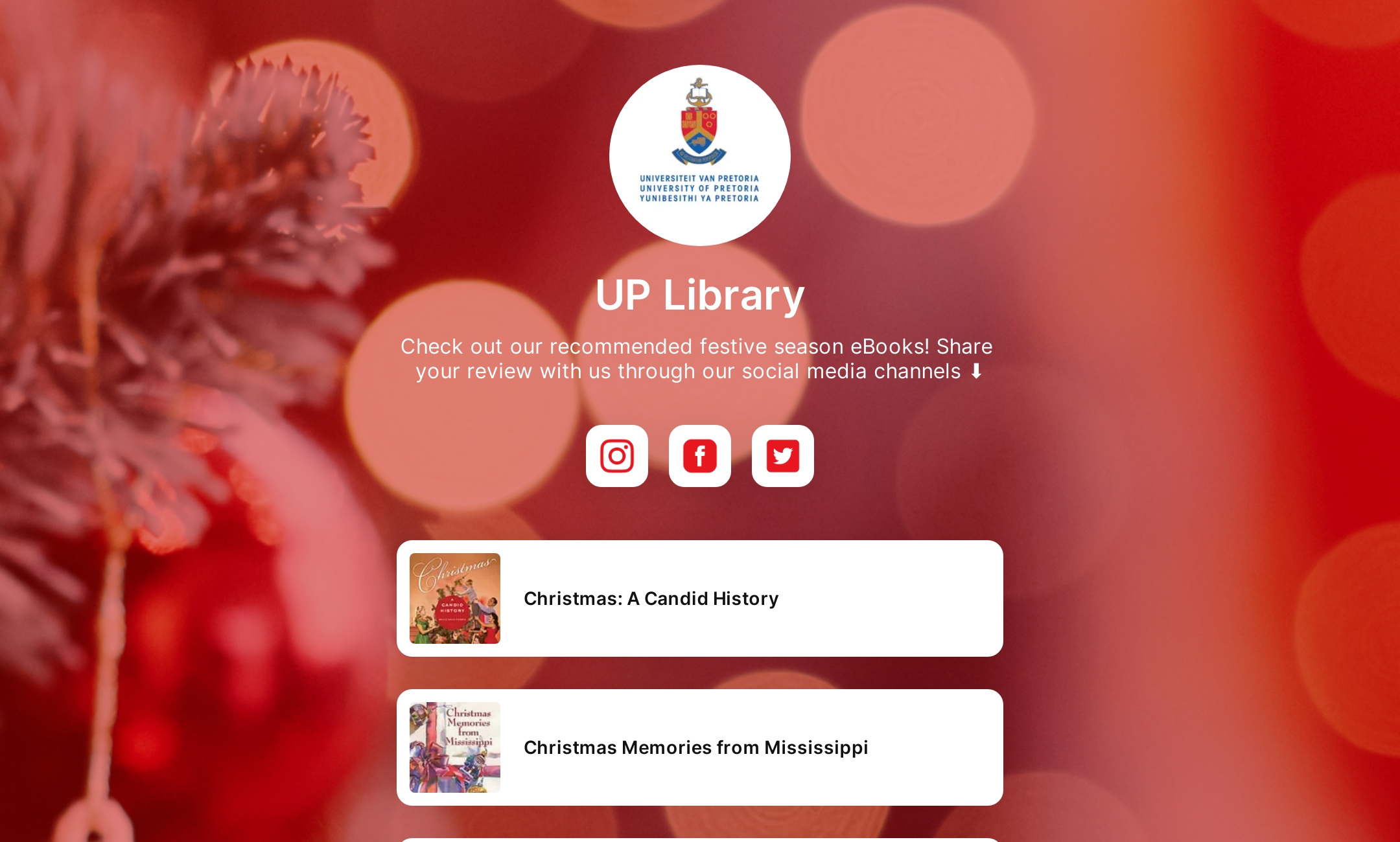 UP Library's Flowpage
