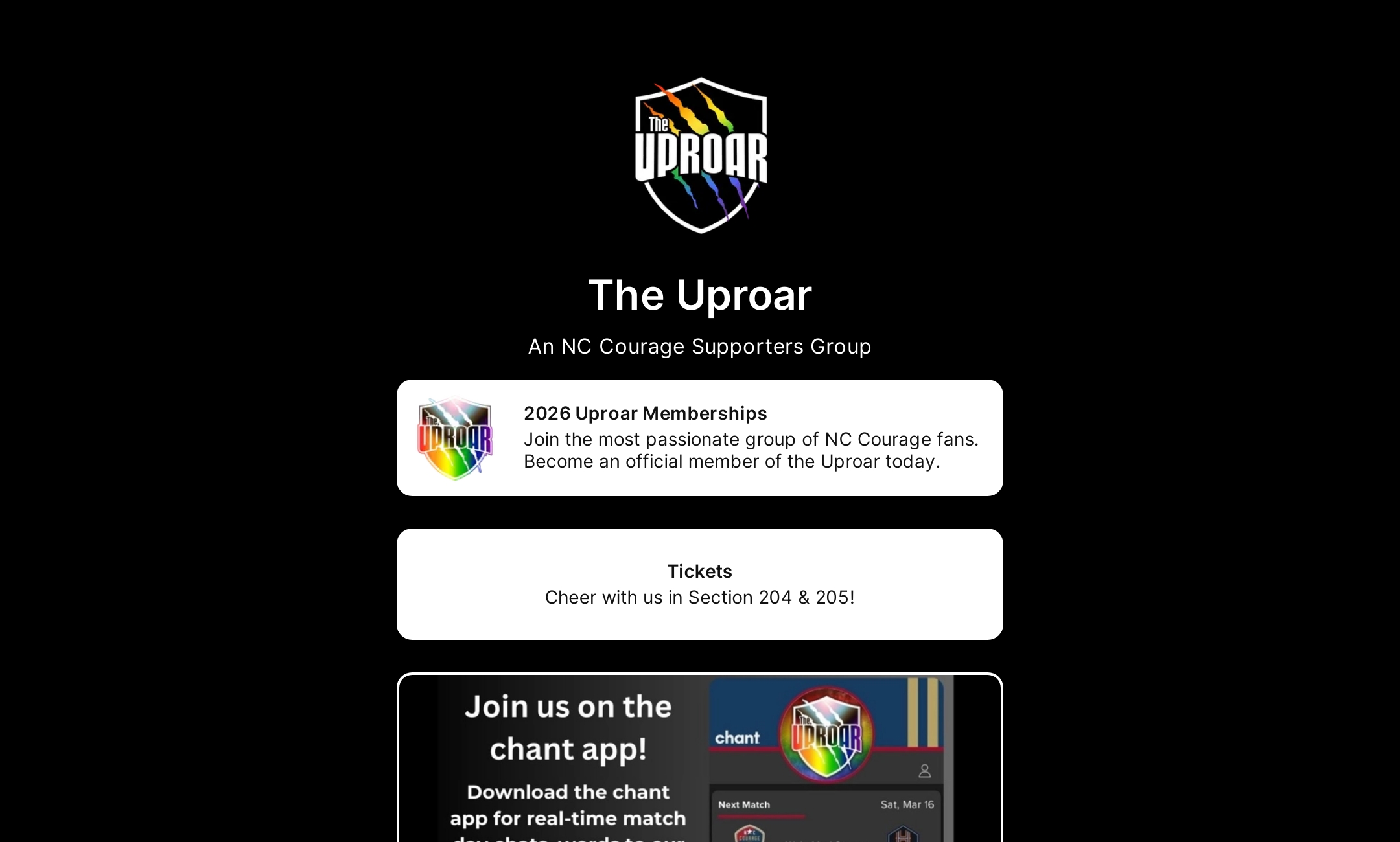 The Uproar's Flowpage