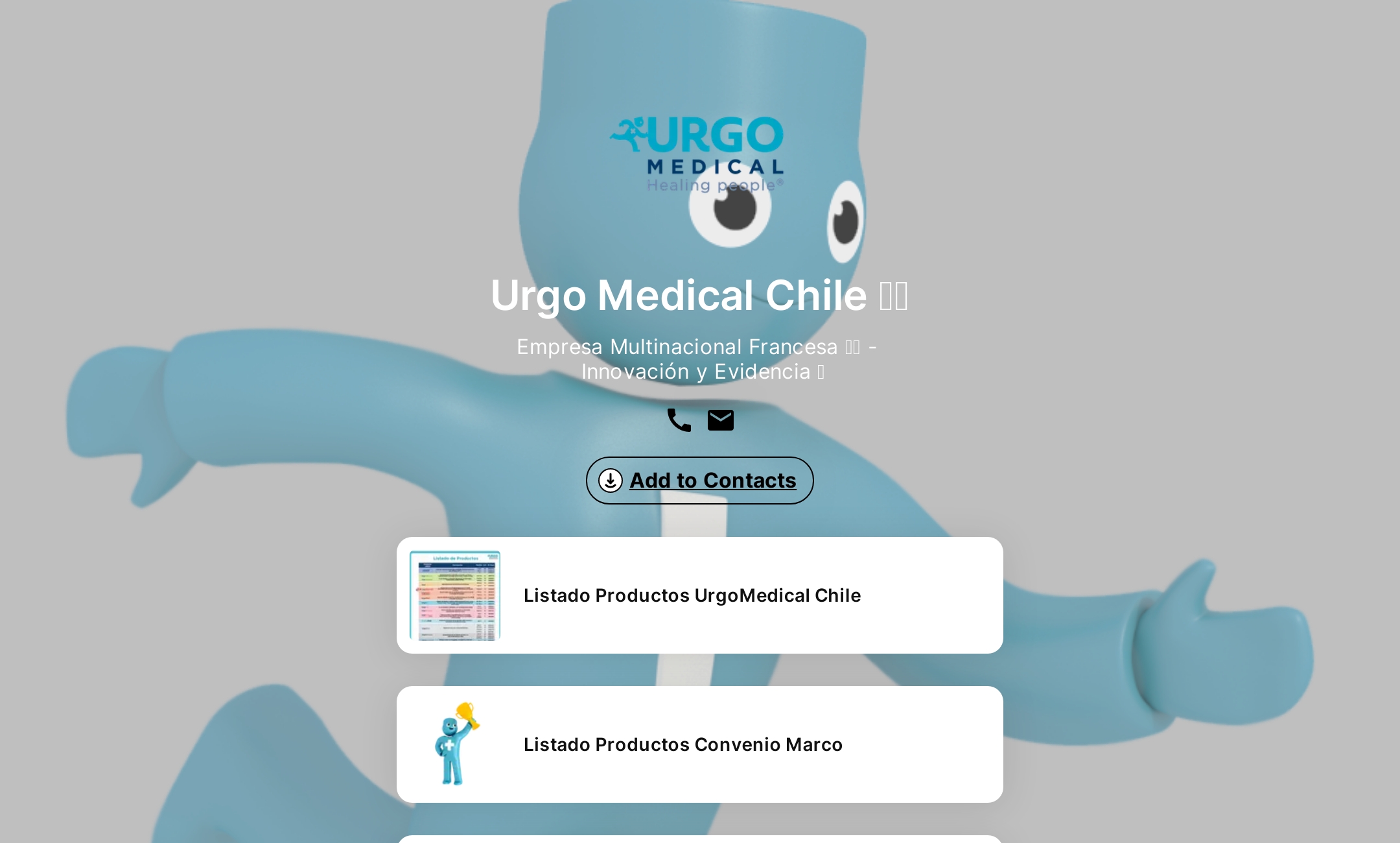 Urgo Medical Chile 🇨🇱's Flowpage