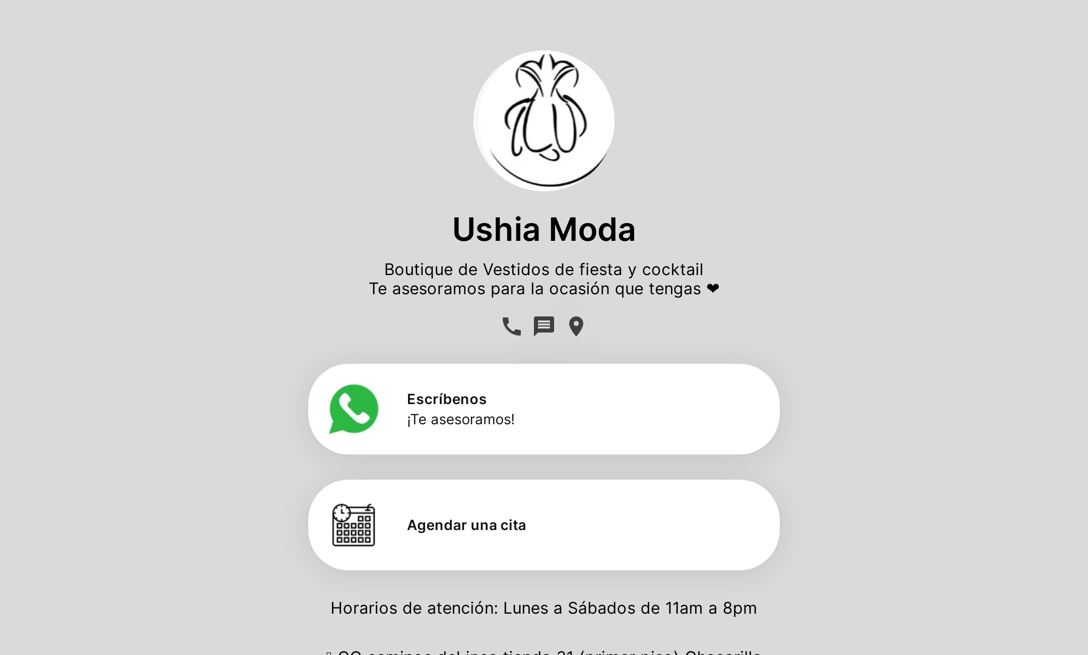 Ushia Moda's Flowpage