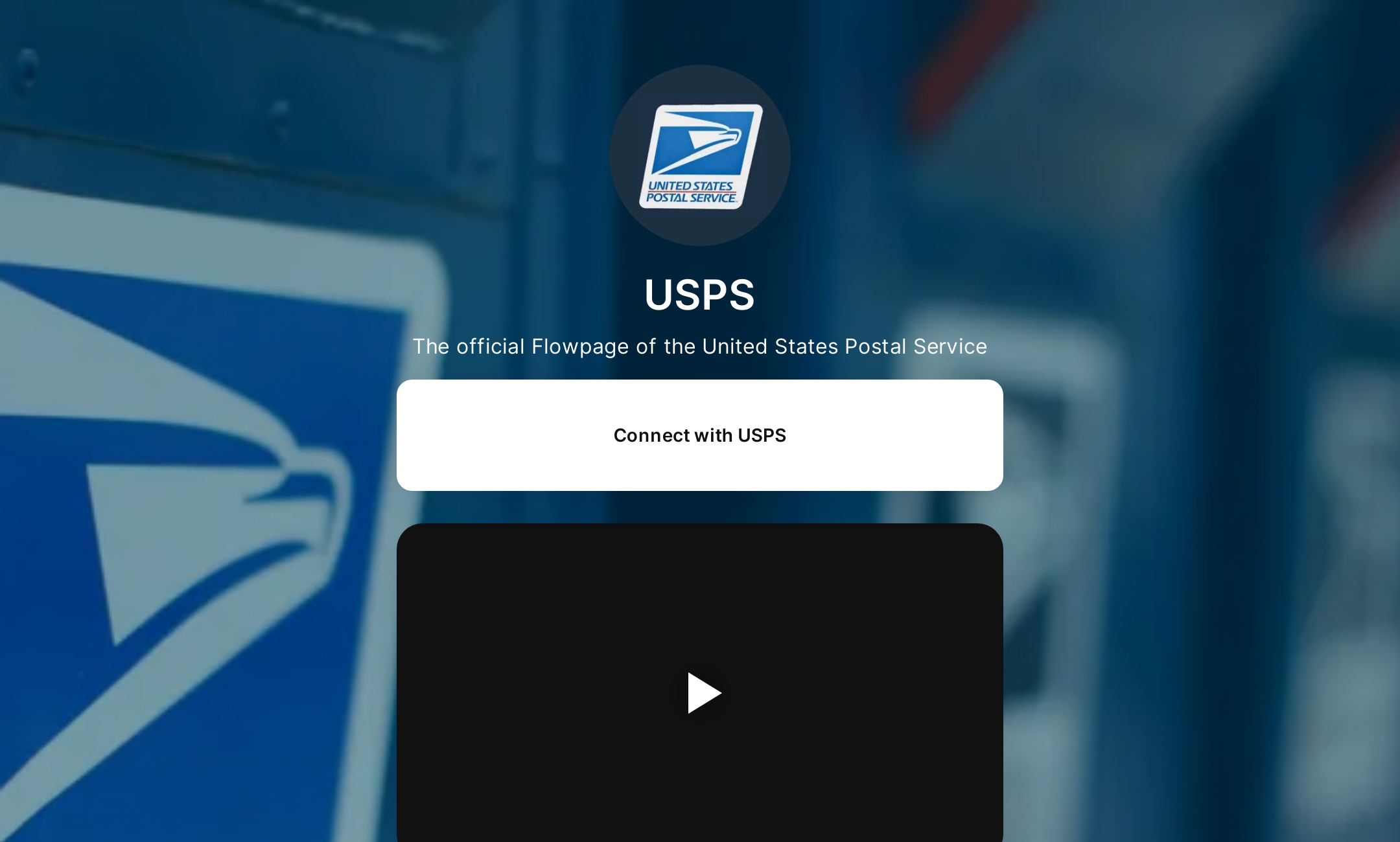 USPS's Flowpage