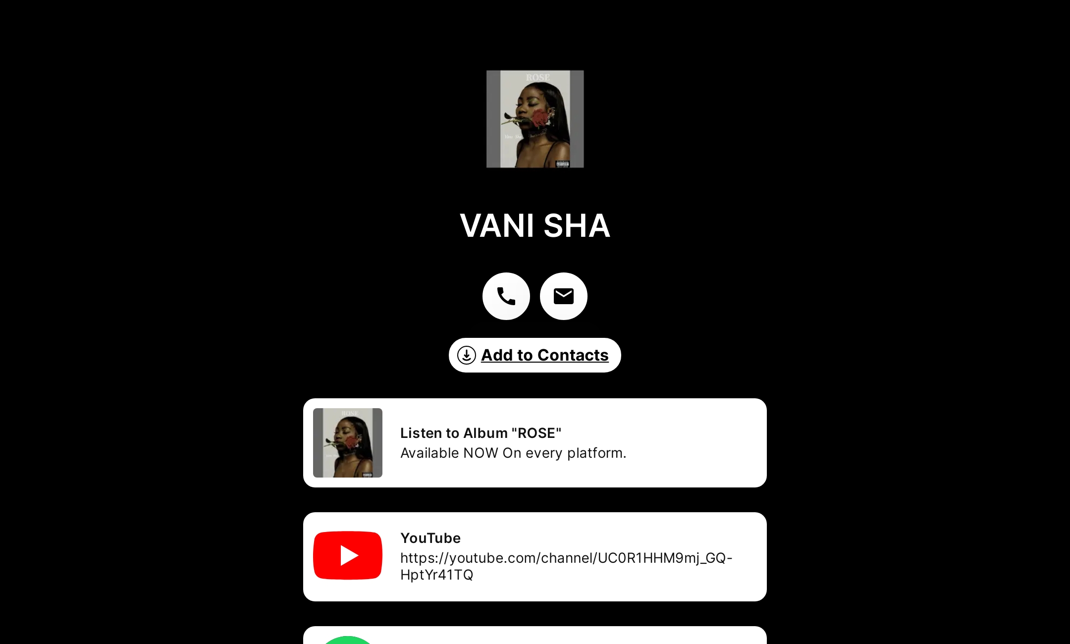VANI SHA's Flowpage