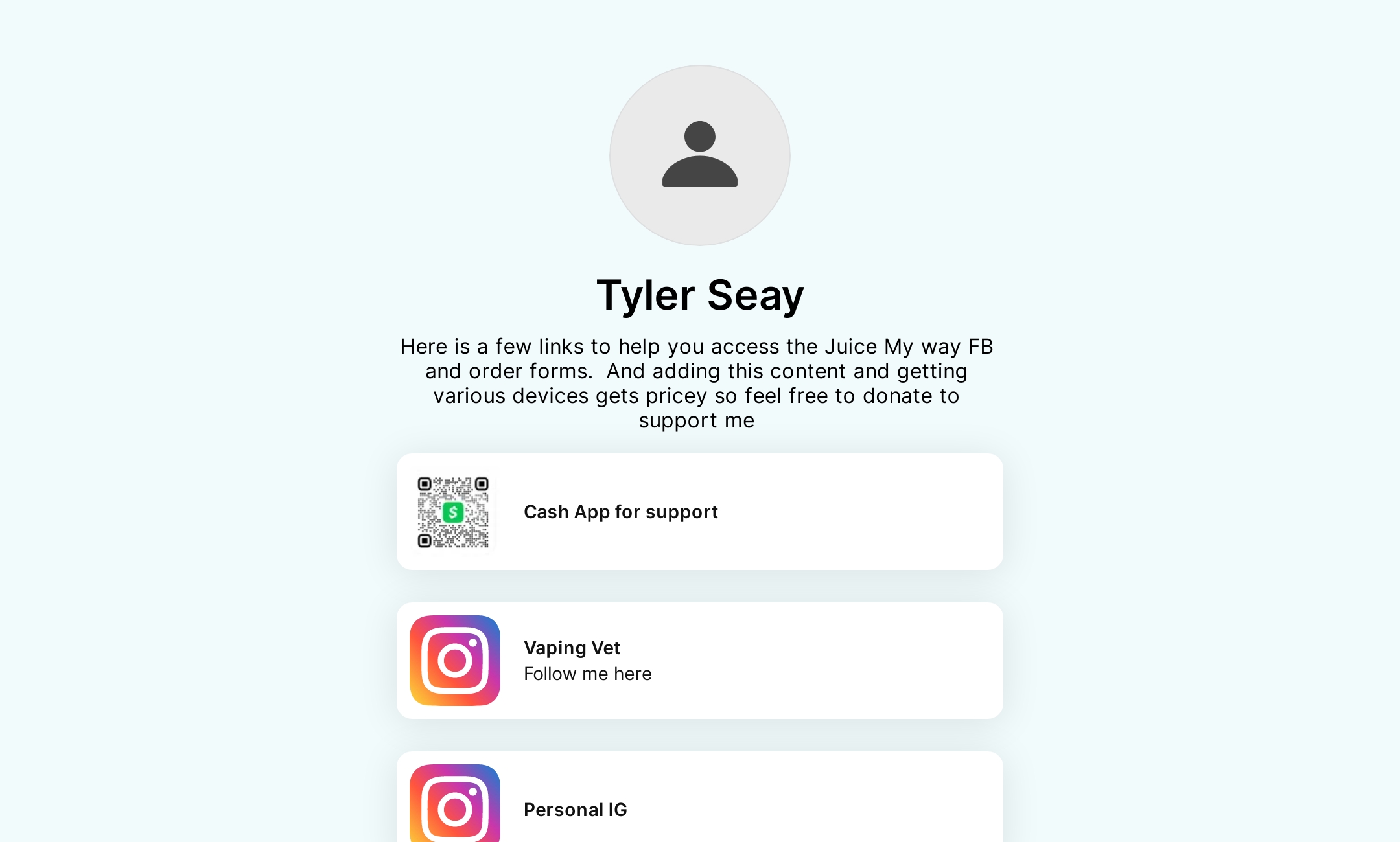Tyler Seay's Flowpage