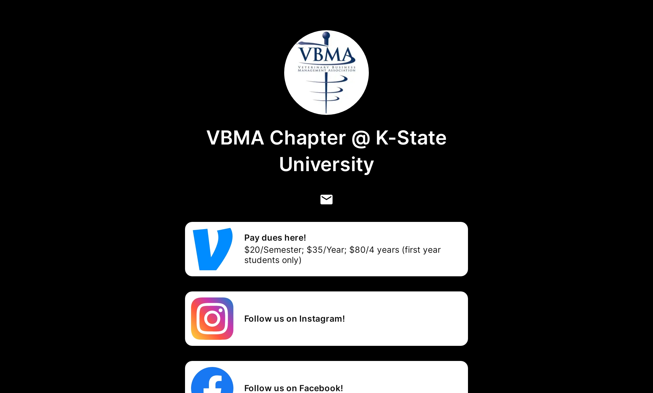 VBMA Chapter @ K-State University 's Flowpage