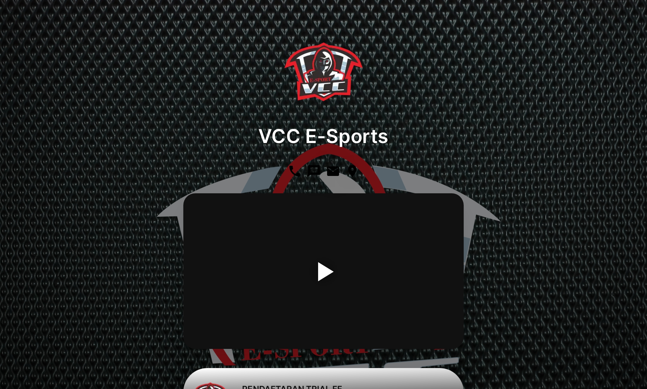 VCC E-Sports' Flowpage