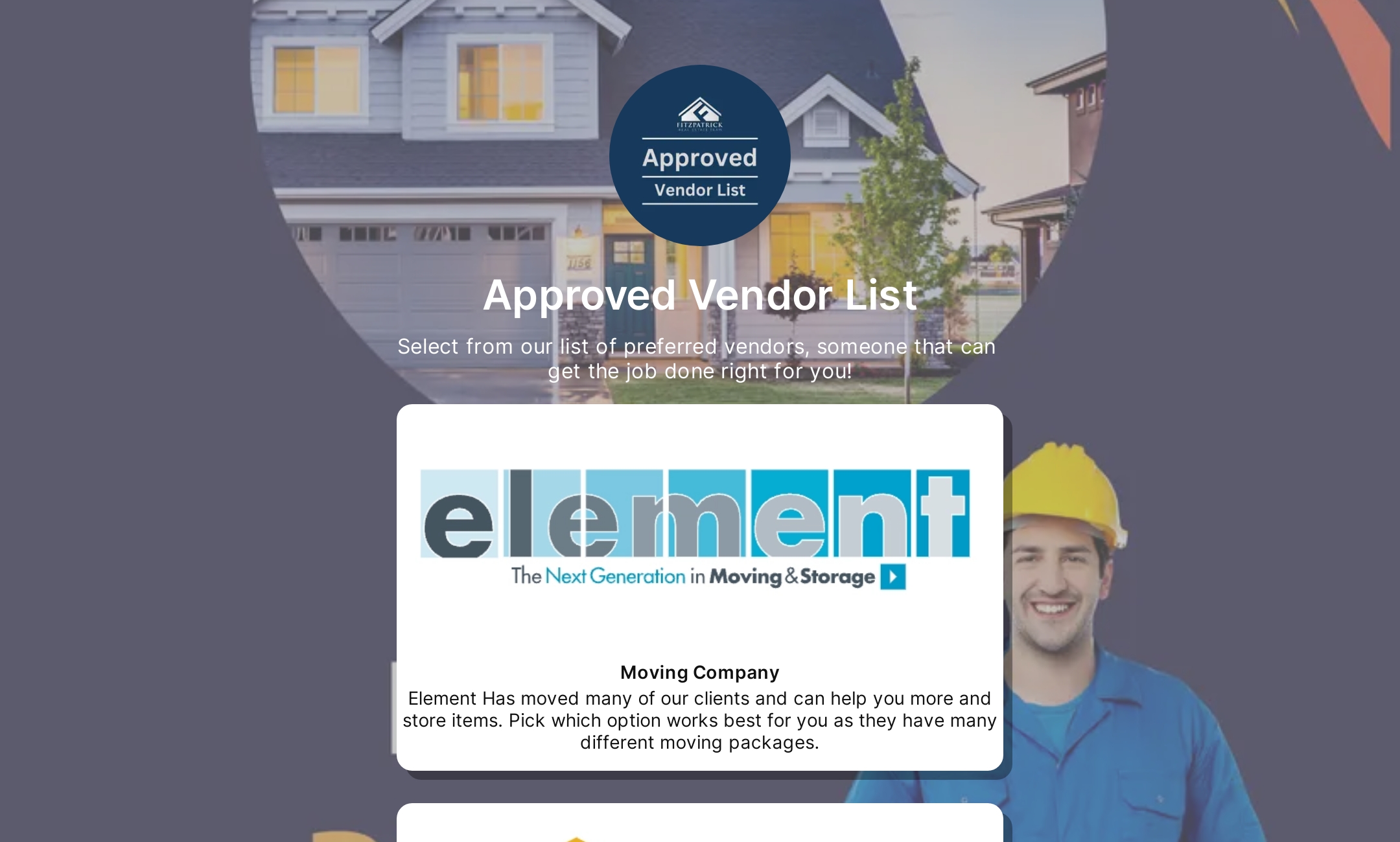 Approved Vendor List's Flowpage