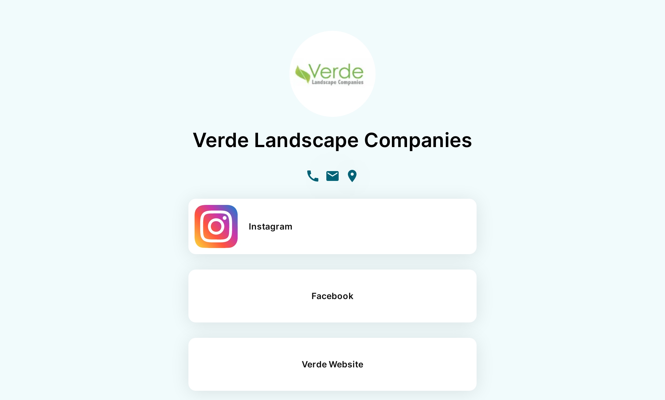 Verde Landscape Companies 's Flowpage