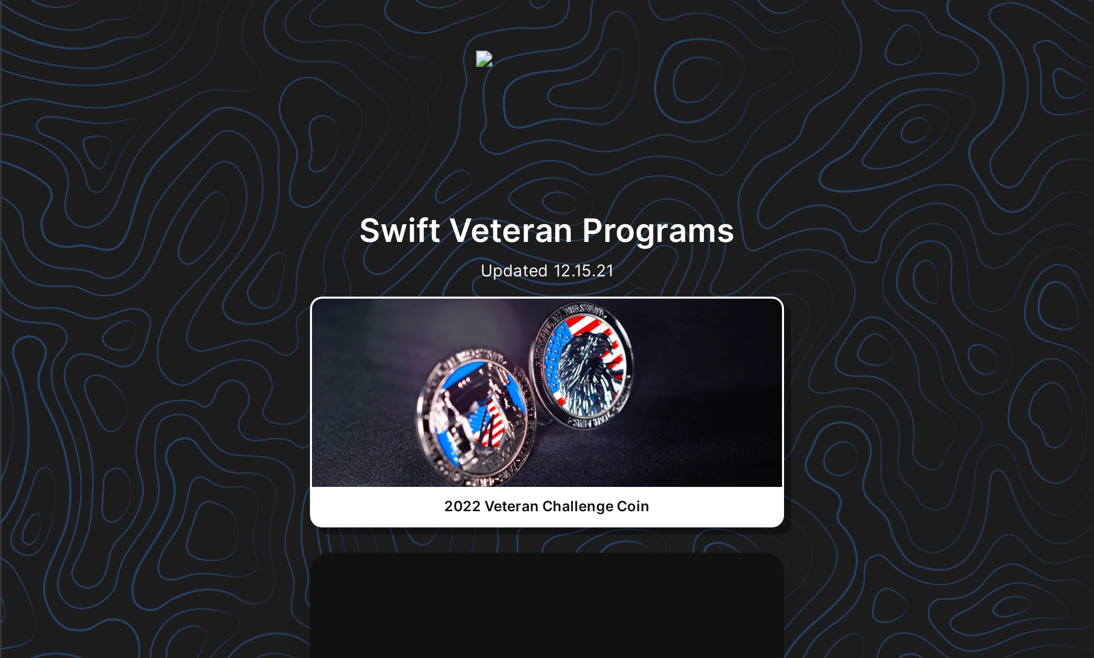 Swift Veteran Programs' Flowpage