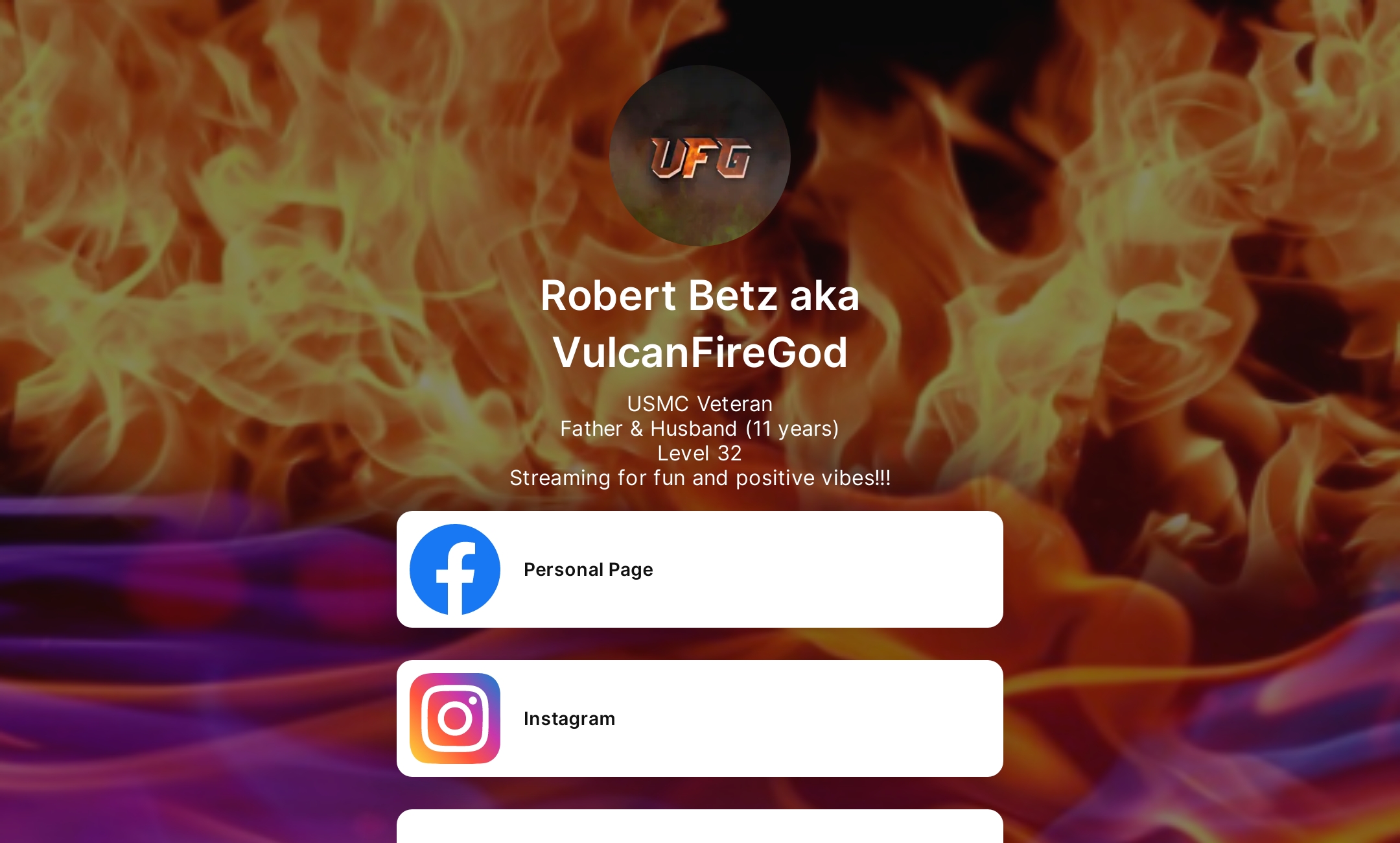 Robert Betz aka VulcanFireGod's Flowpage