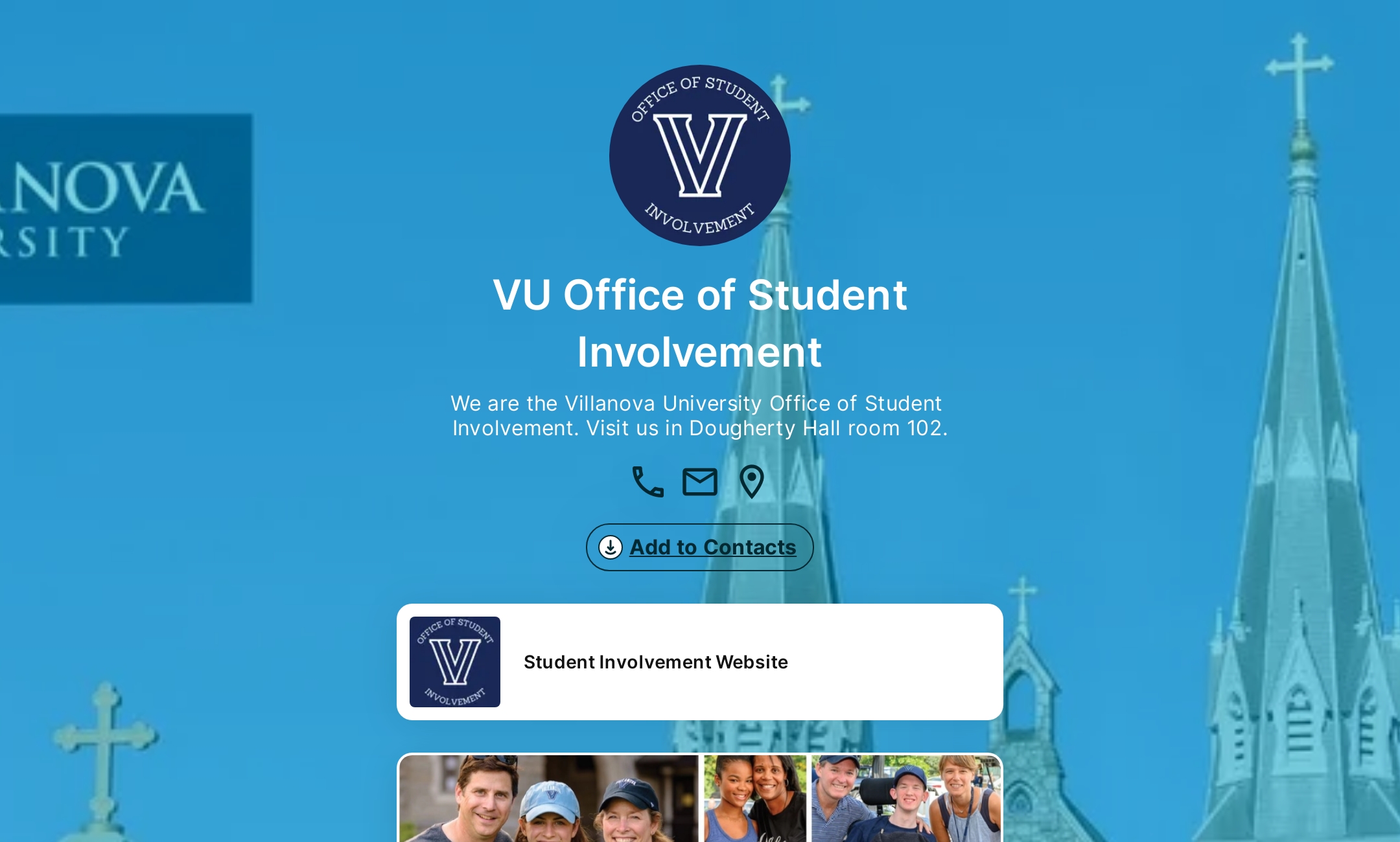 VU Office of Student Involvement's Flowpage
