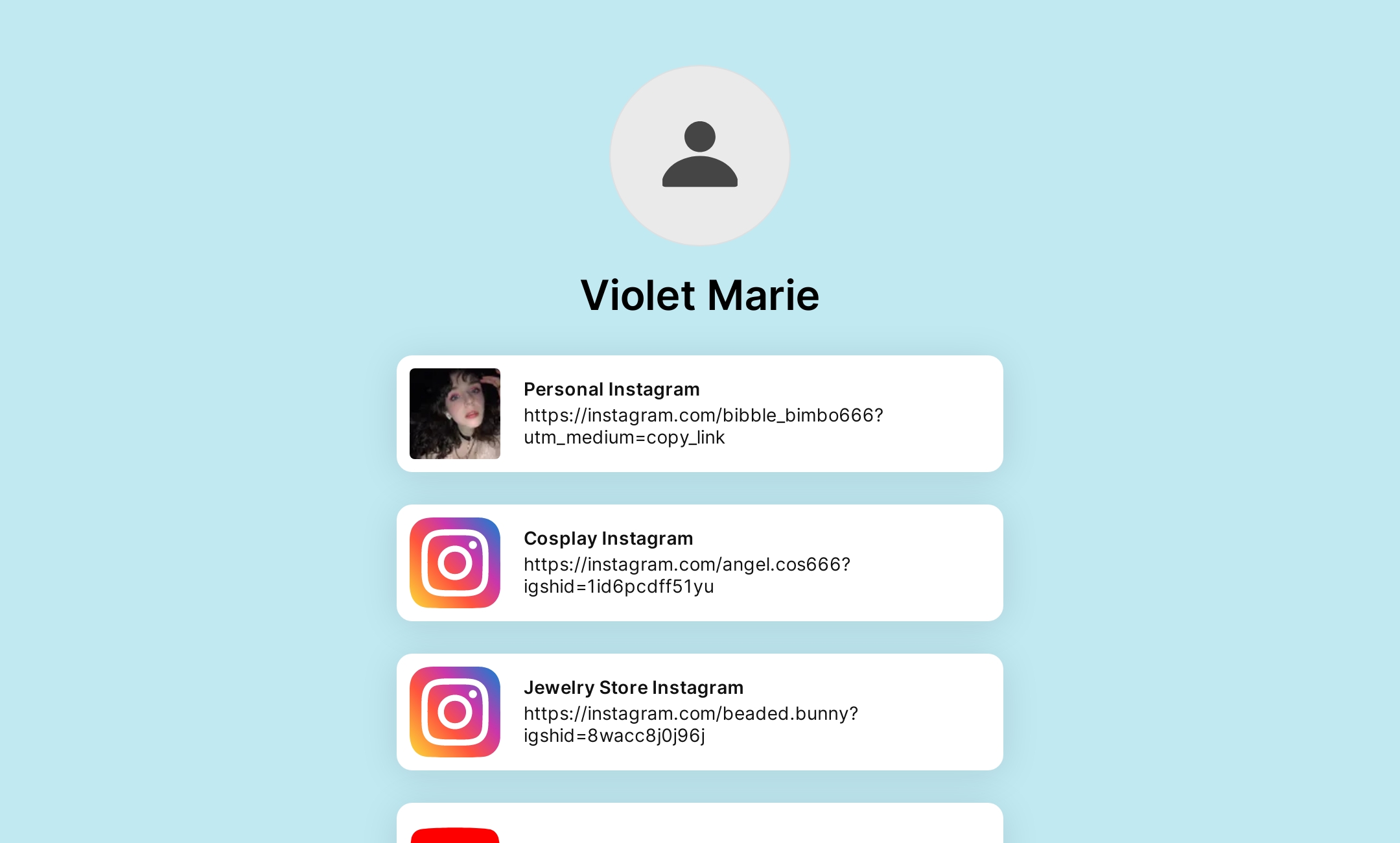 Violet Marie's Flowpage