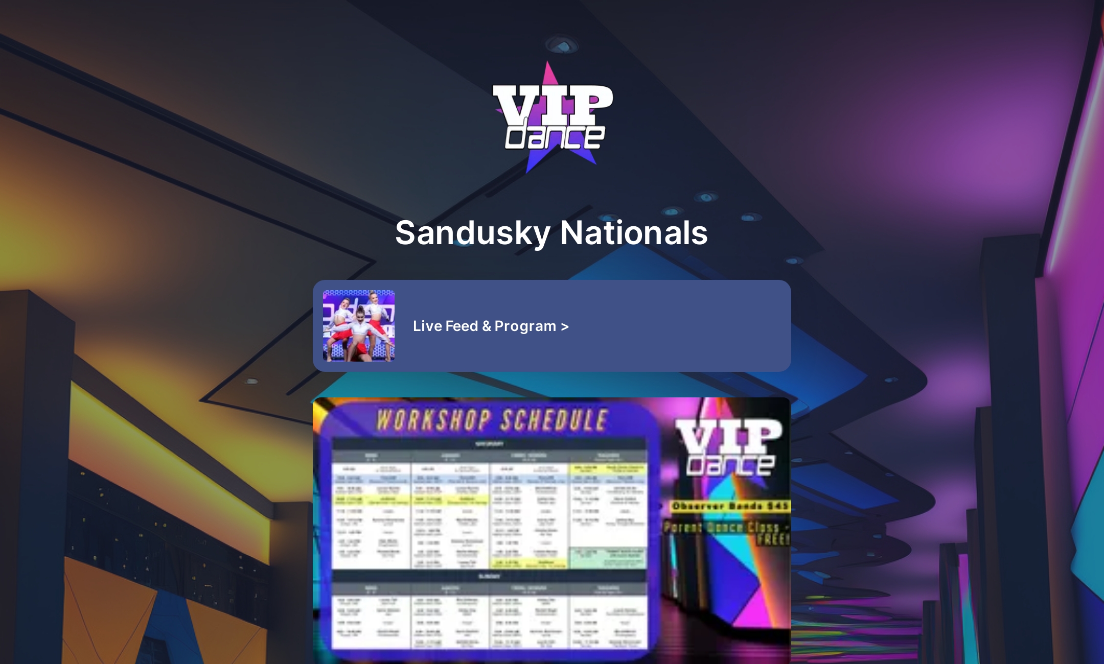 Sandusky Nationals' Flowpage