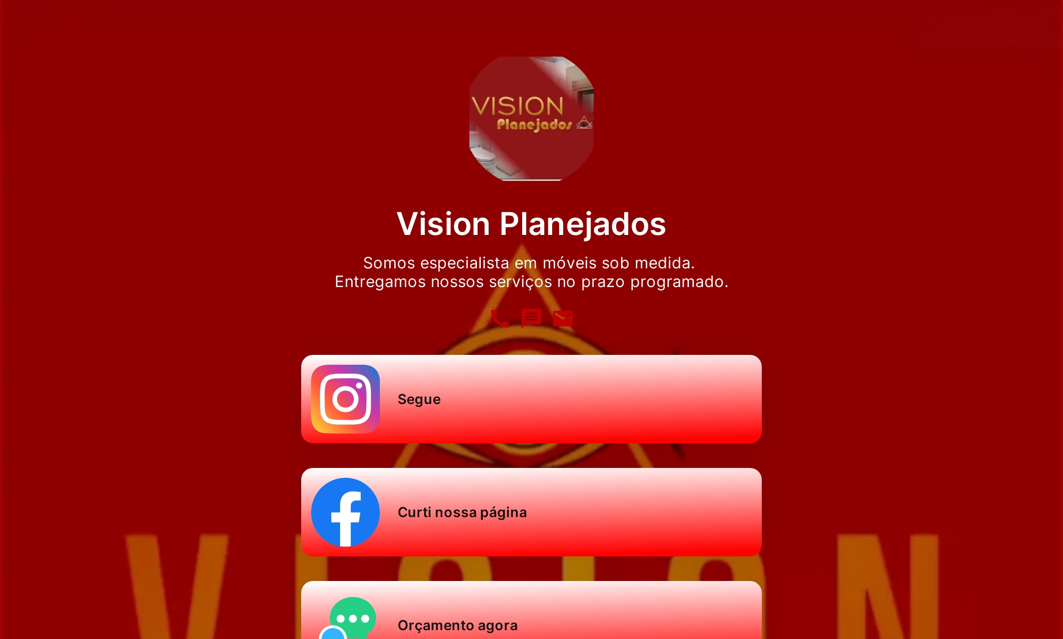 Vision Planejados' Flowpage