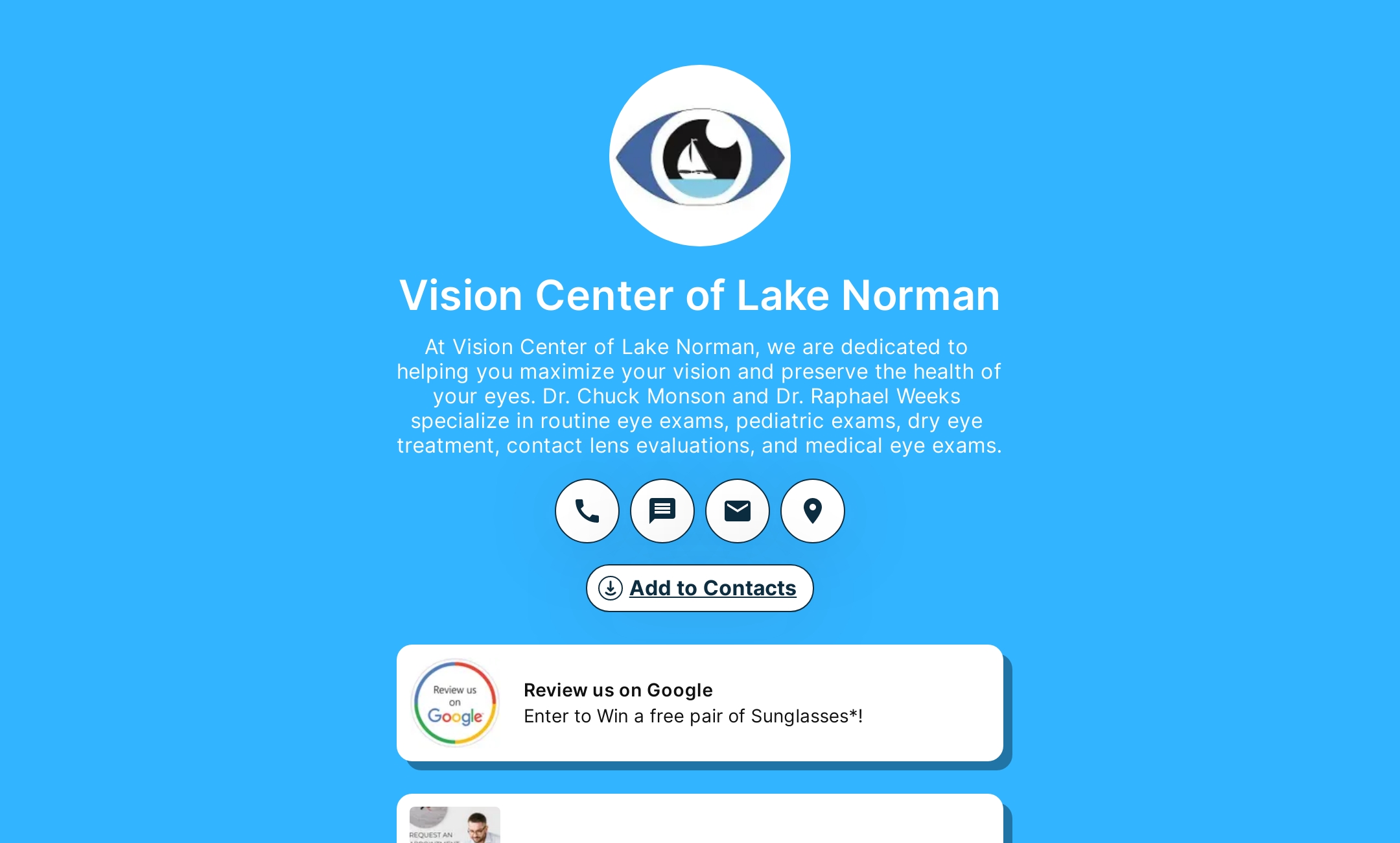 Vision Center of Lake Norman's Flowpage