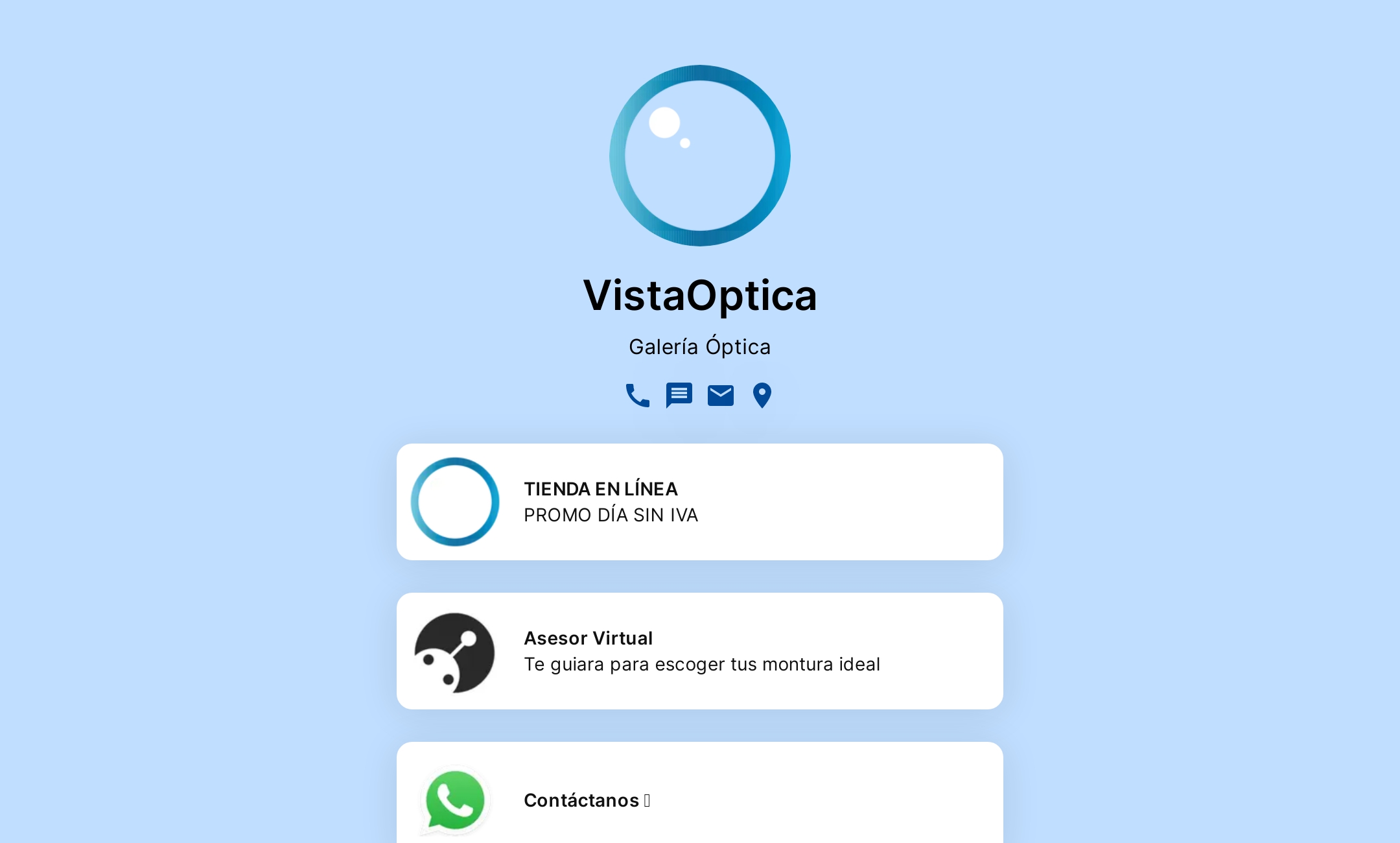 VistaOptica's Flowpage