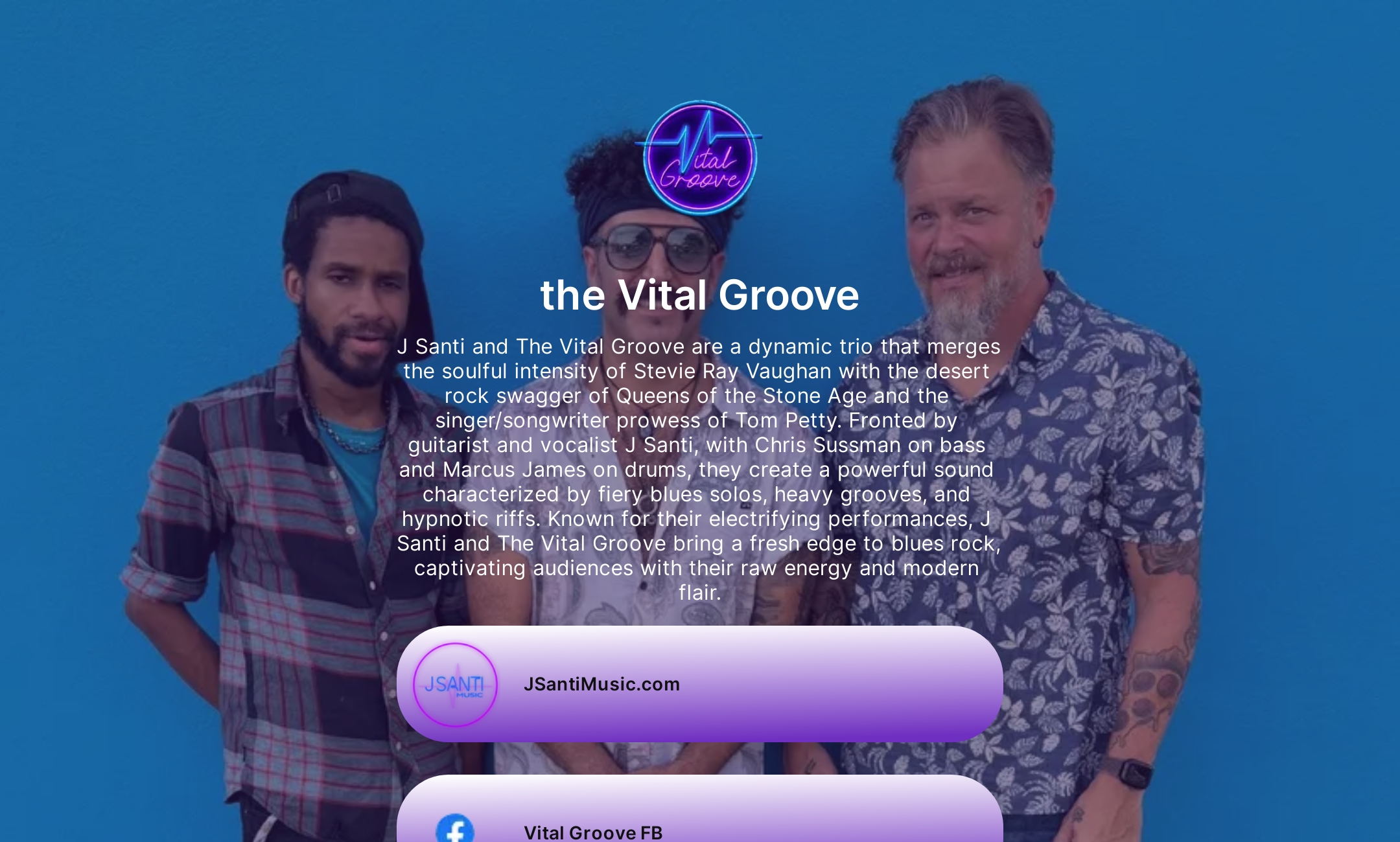 the Vital Groove's Flowpage