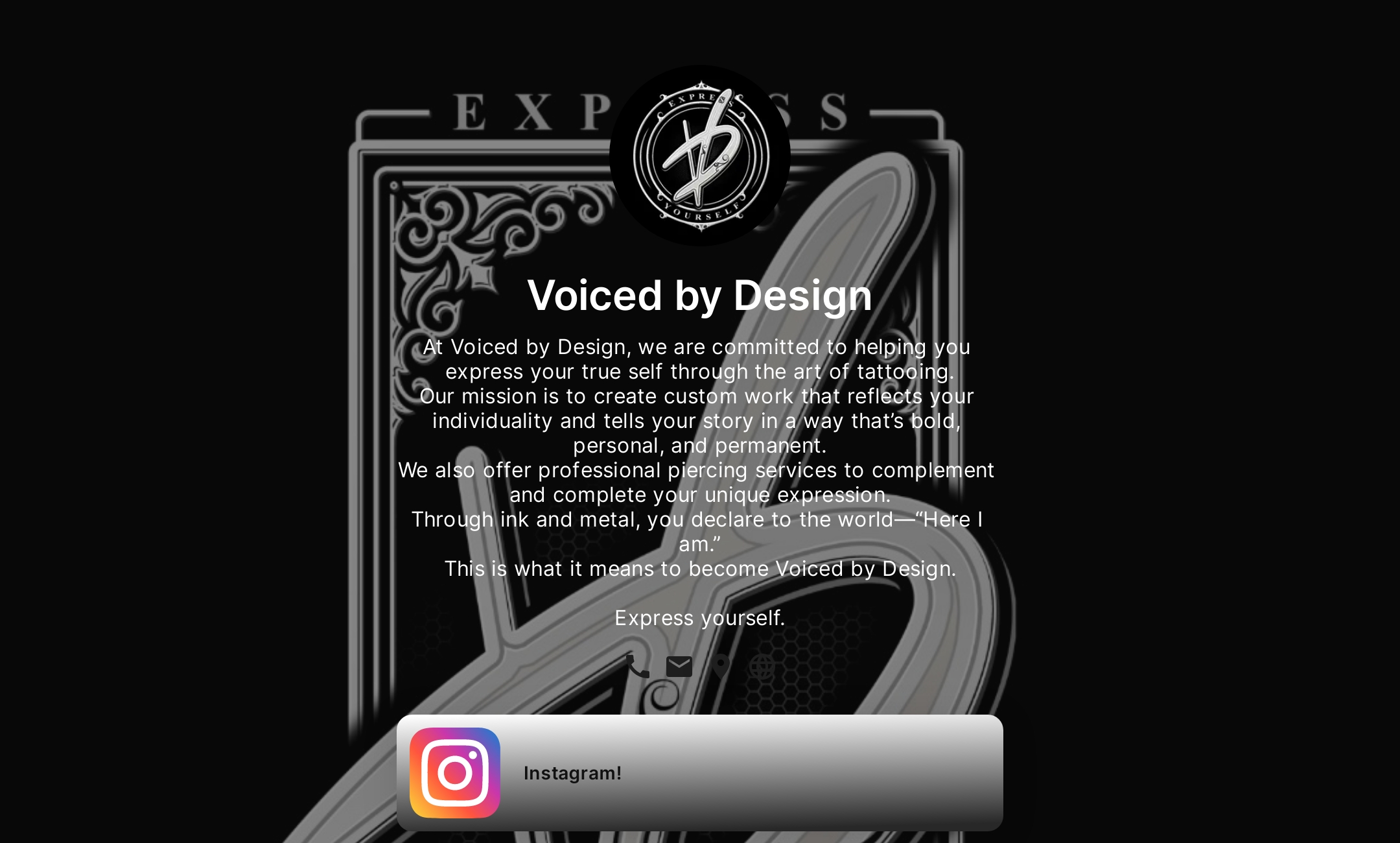 Voiced by Design's Flowpage