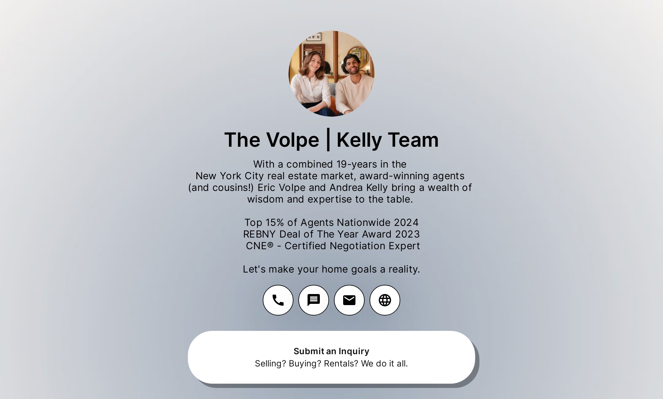 The Volpe | Kelly Team's Flowpage