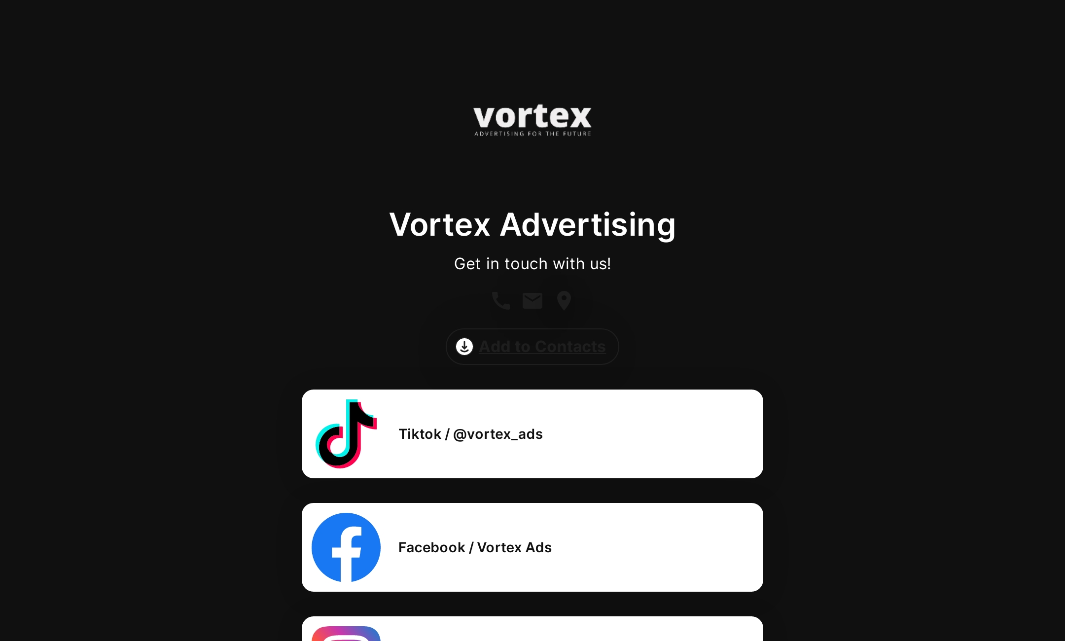 Vortex Advertising's Flowpage