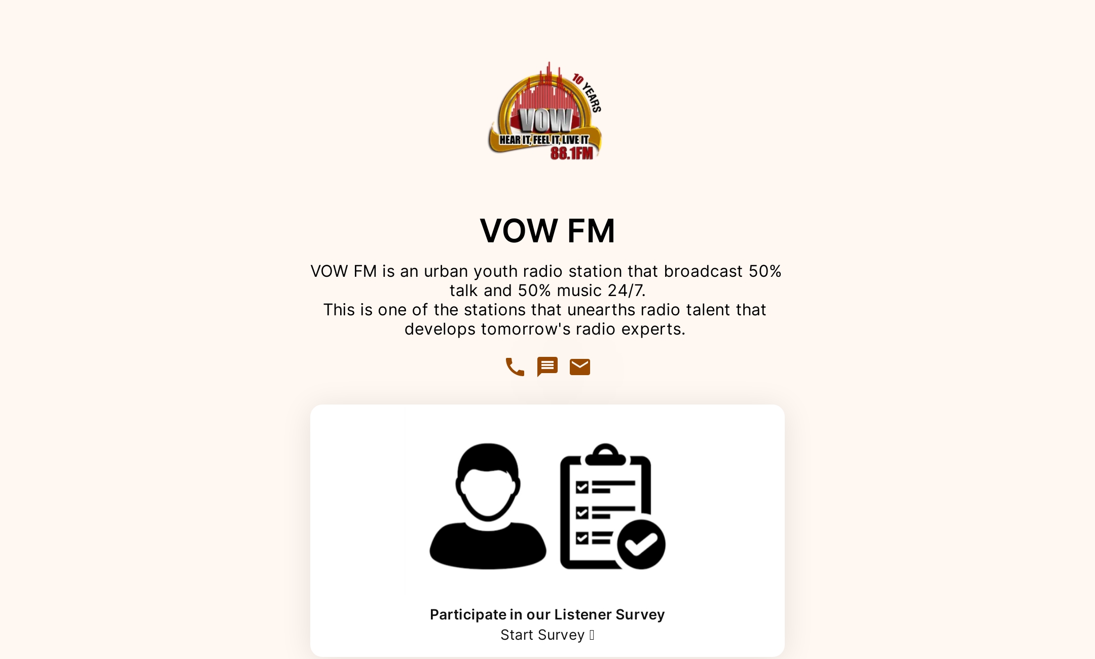 VOW FM's Flowpage