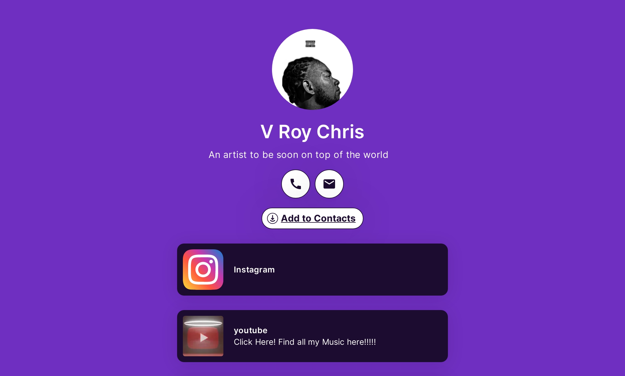 V Roy Chris' Flowpage