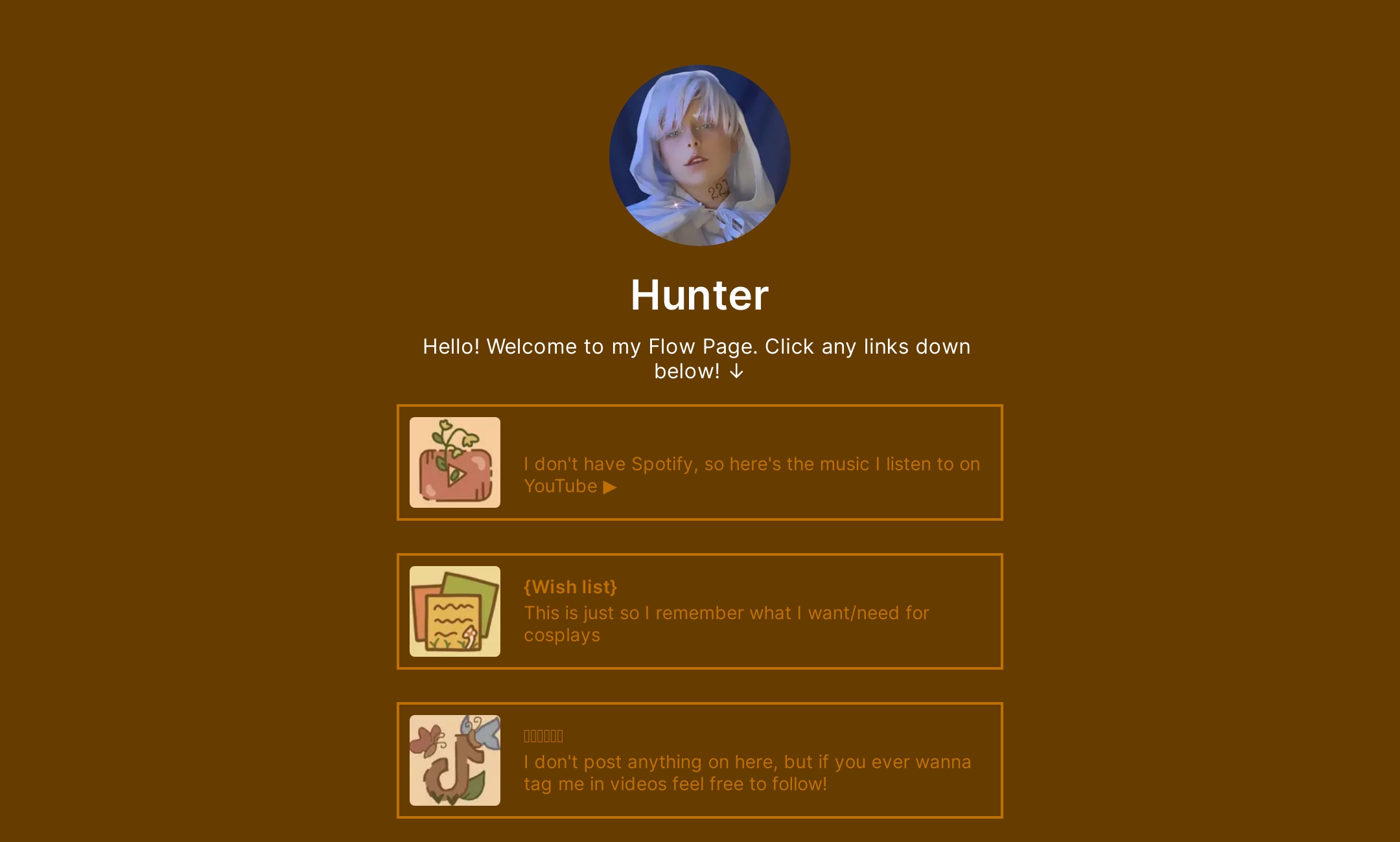 Hunter 's Flowpage