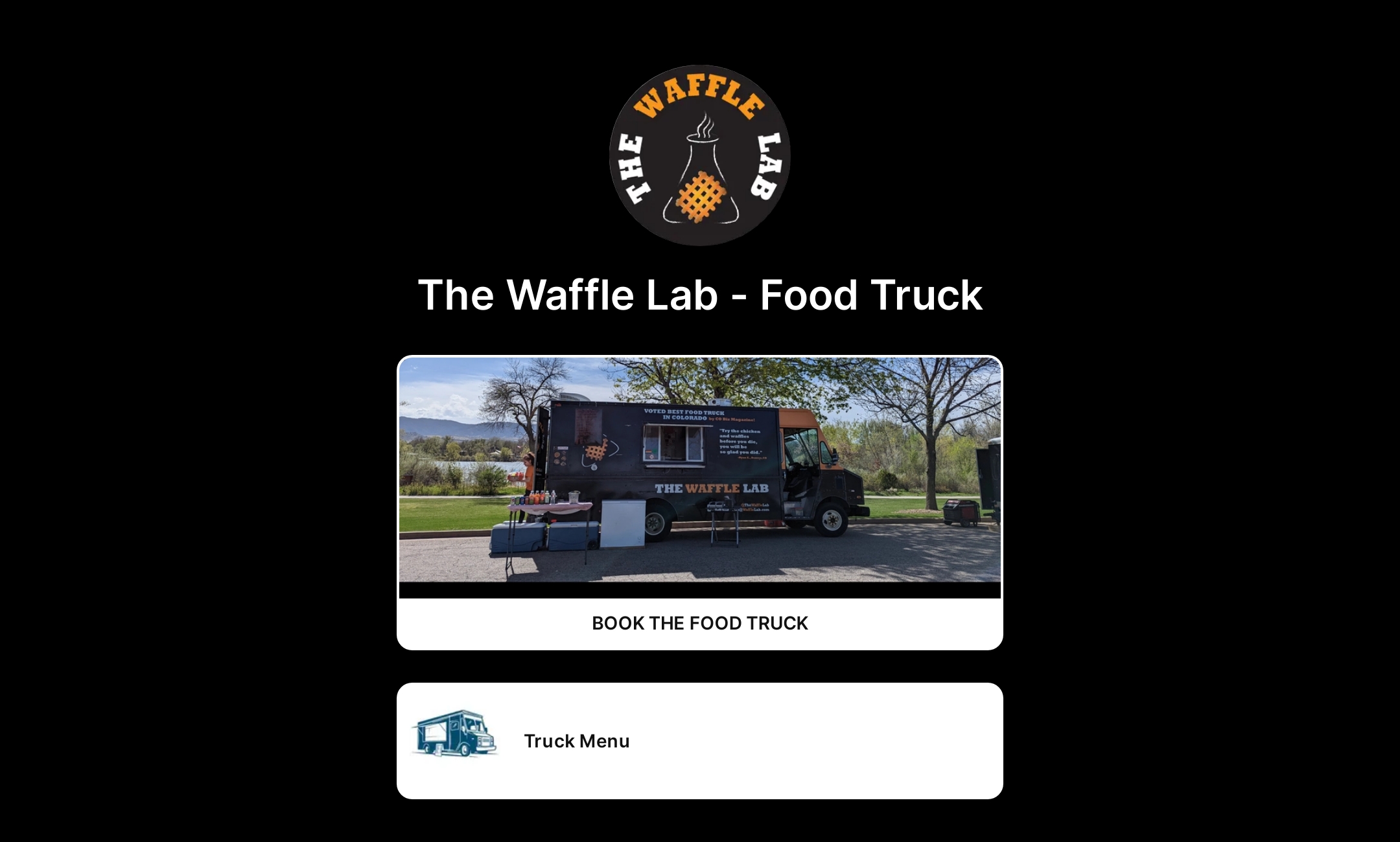 The Waffle Lab - Food Truck's Flowpage