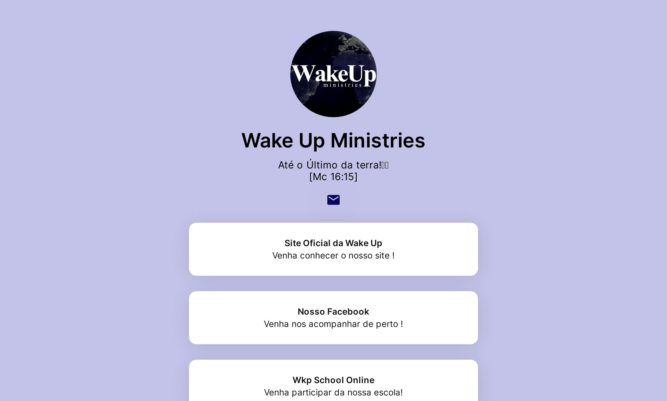 Wake Up Ministries' Flowpage
