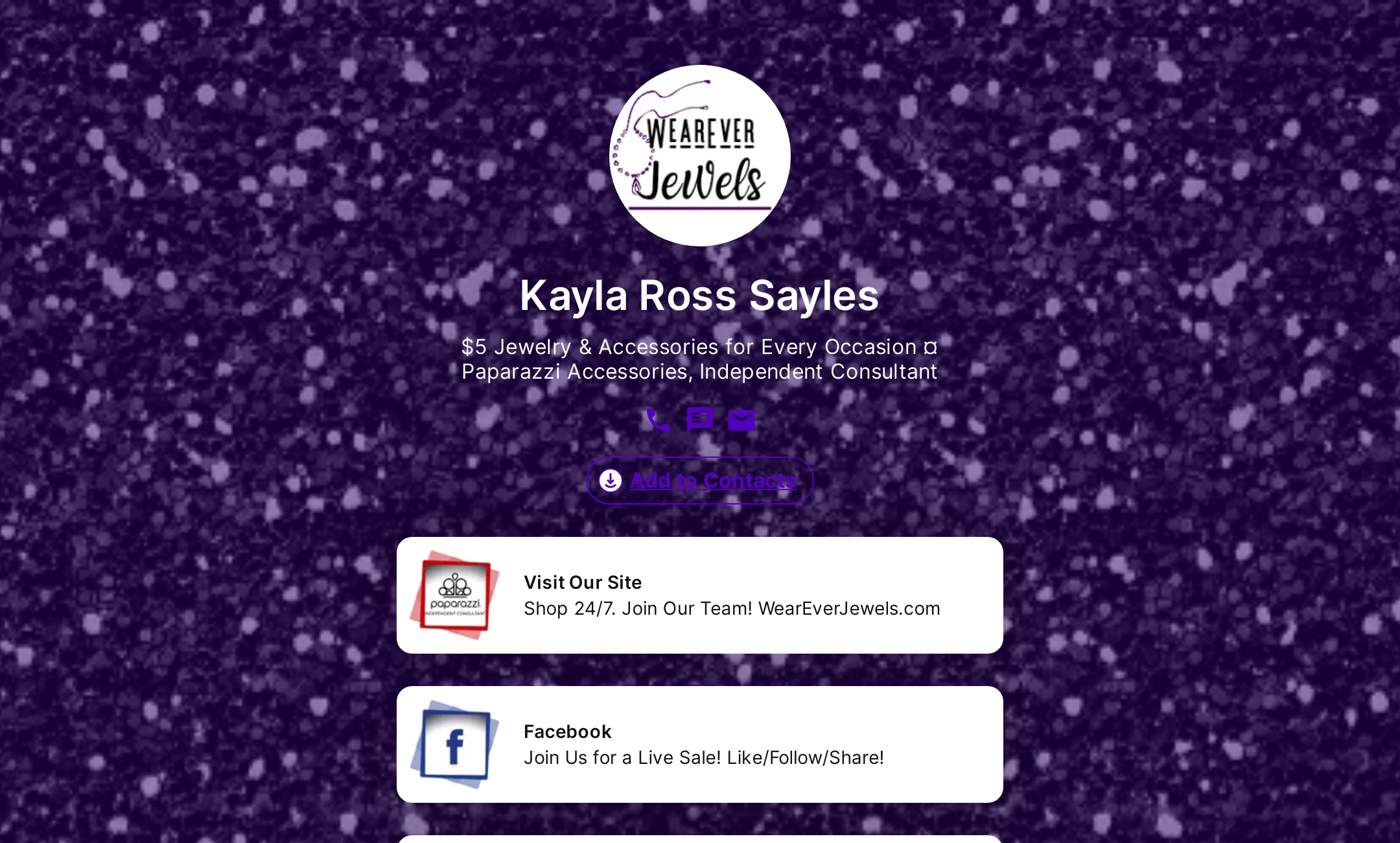 Kayla Ross Sayles' Flowpage