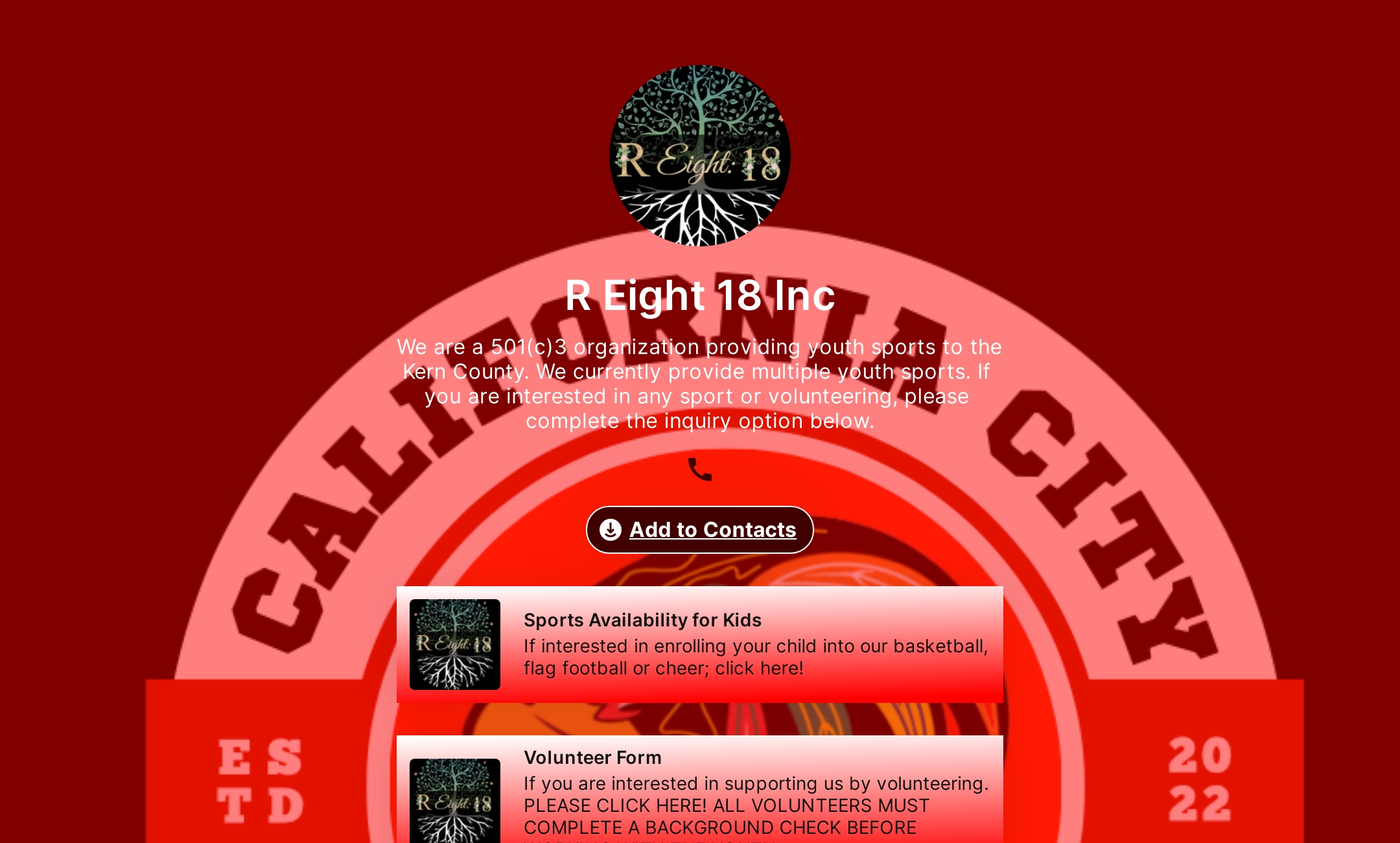 R Eight 18 Inc's Flowpage