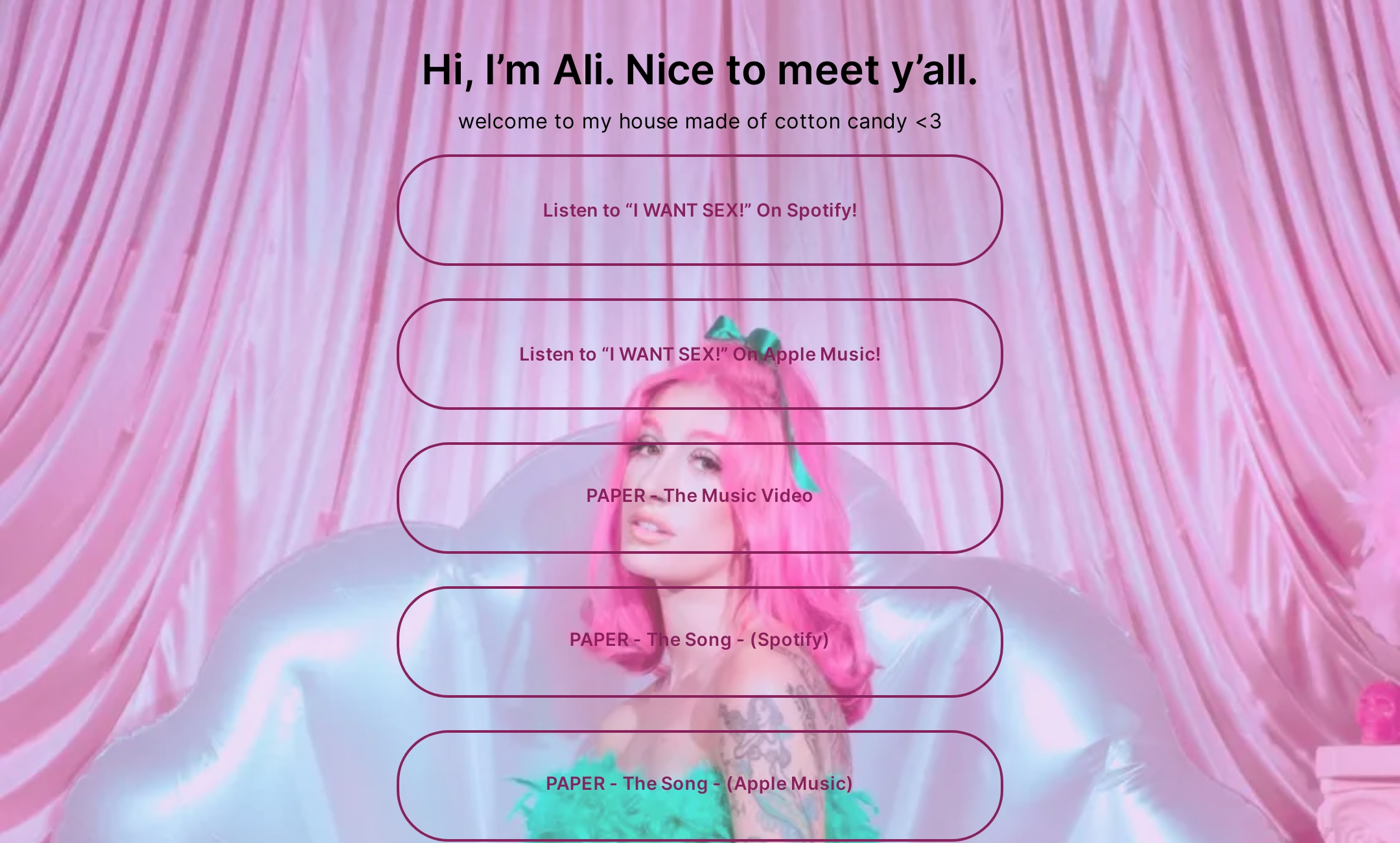 Hi, I’m Ali. Nice to meet y’all. 's Flowpage