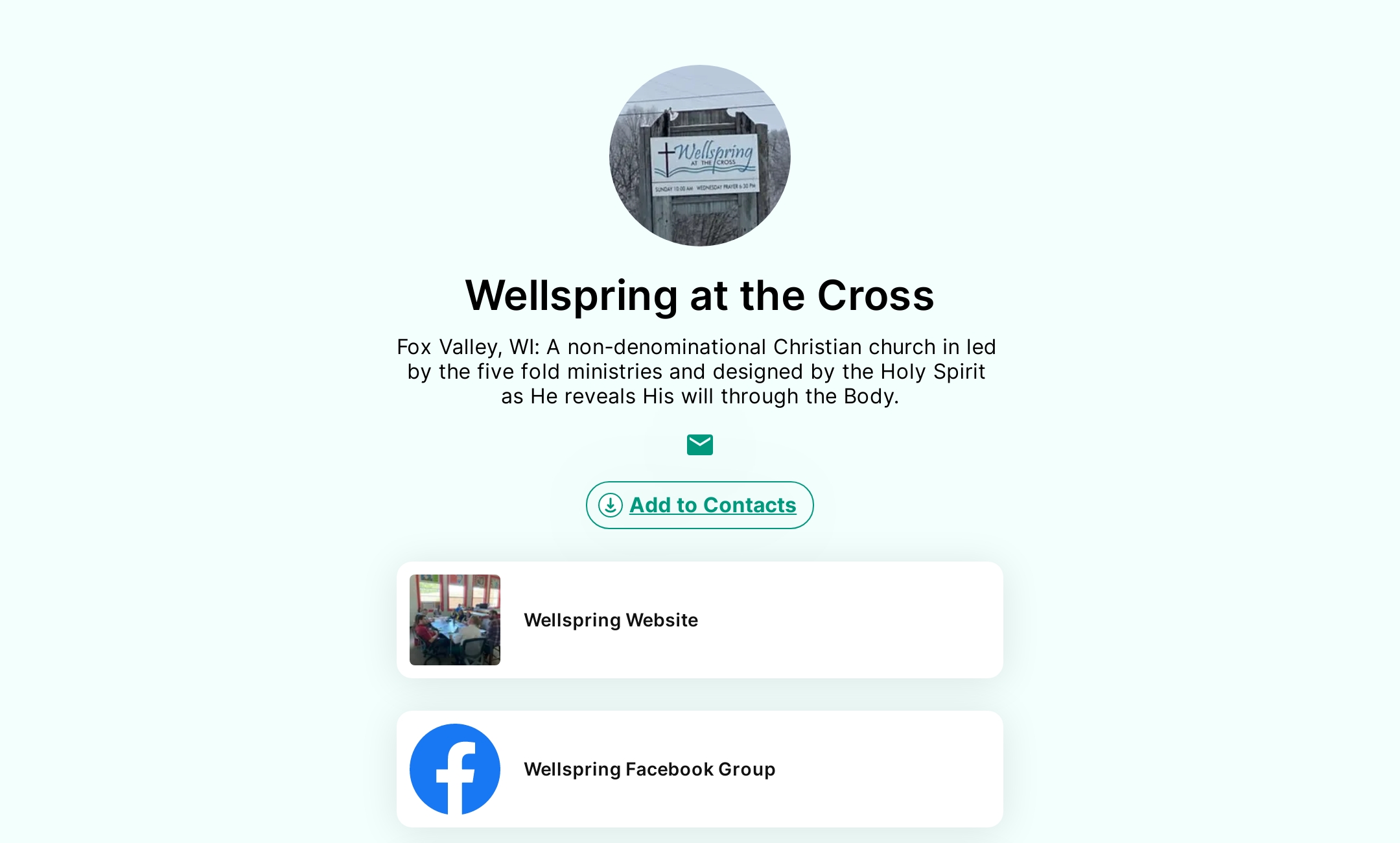 Wellspring at the Cross' Flowpage