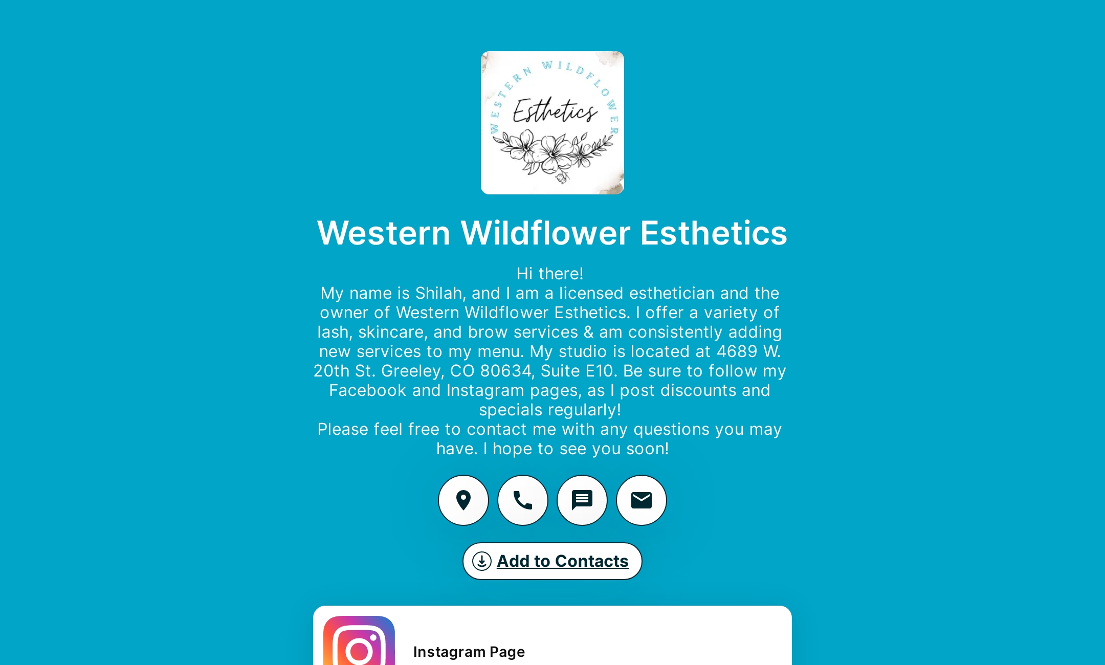 Western Wildflower Esthetics' Flowpage