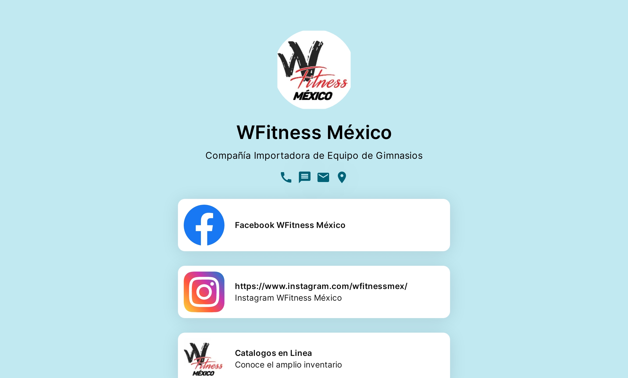 WFitness México's Flowpage