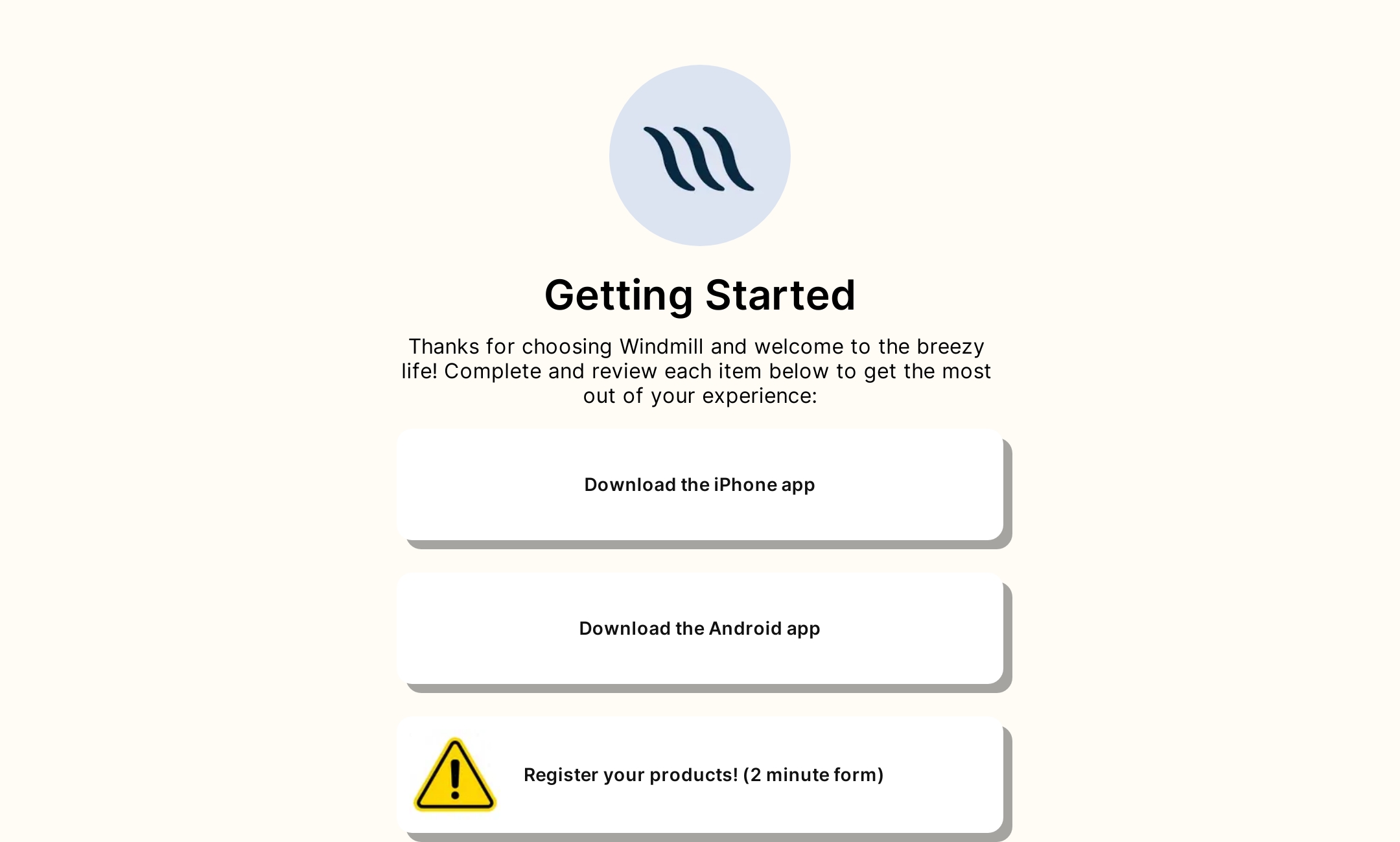 Getting Started's Flowpage