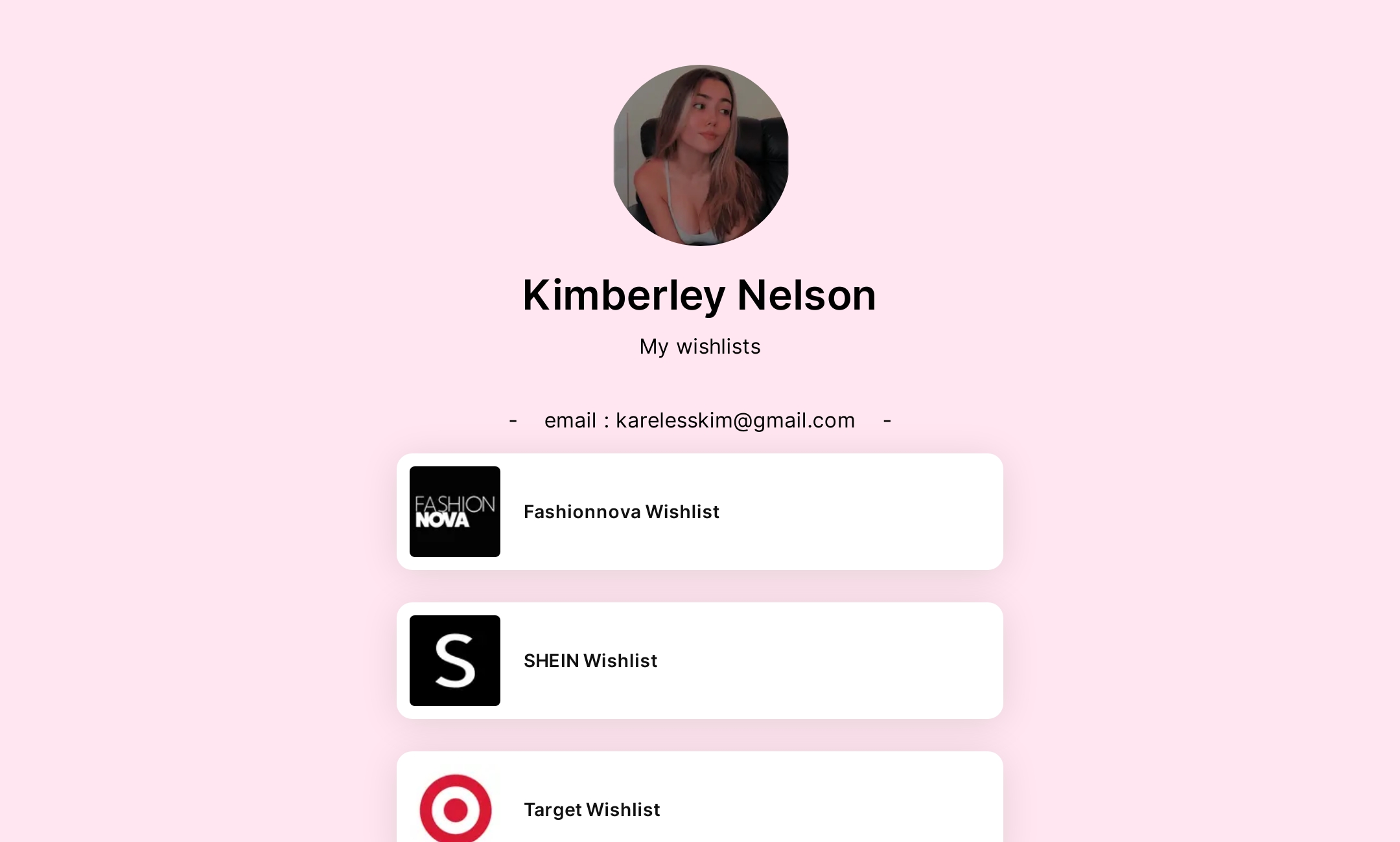 Kimberley Nelson's Flowpage