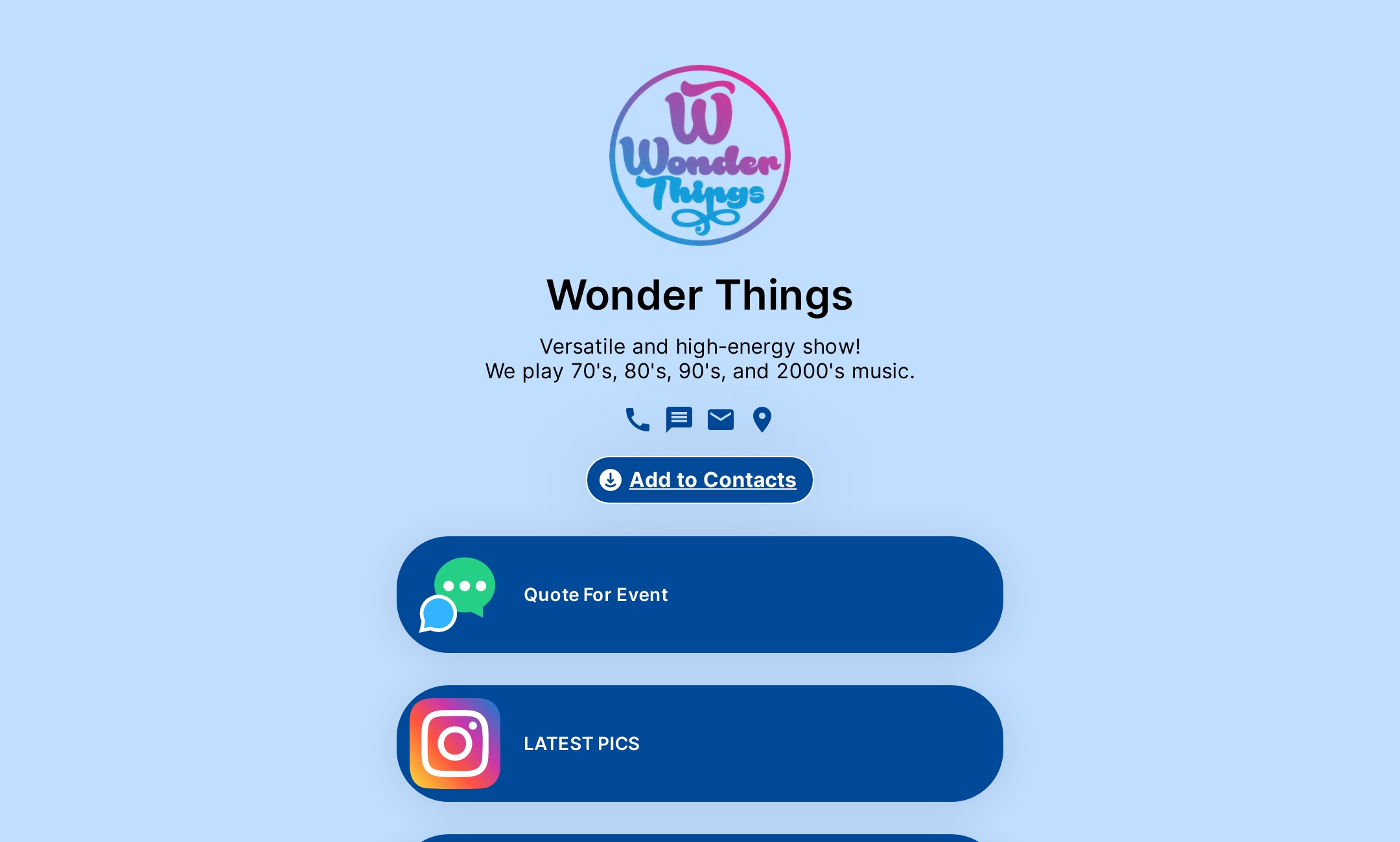 Wonder Things' Flowpage
